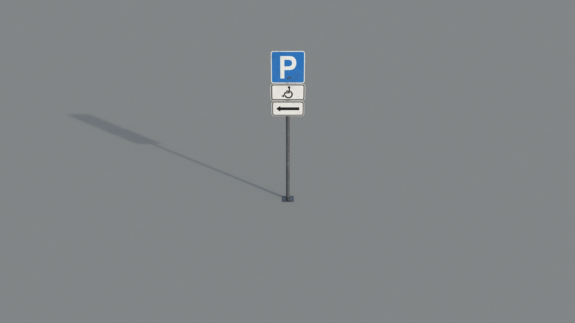 Parking Signs UHD 3D - TurboSquid 2074847