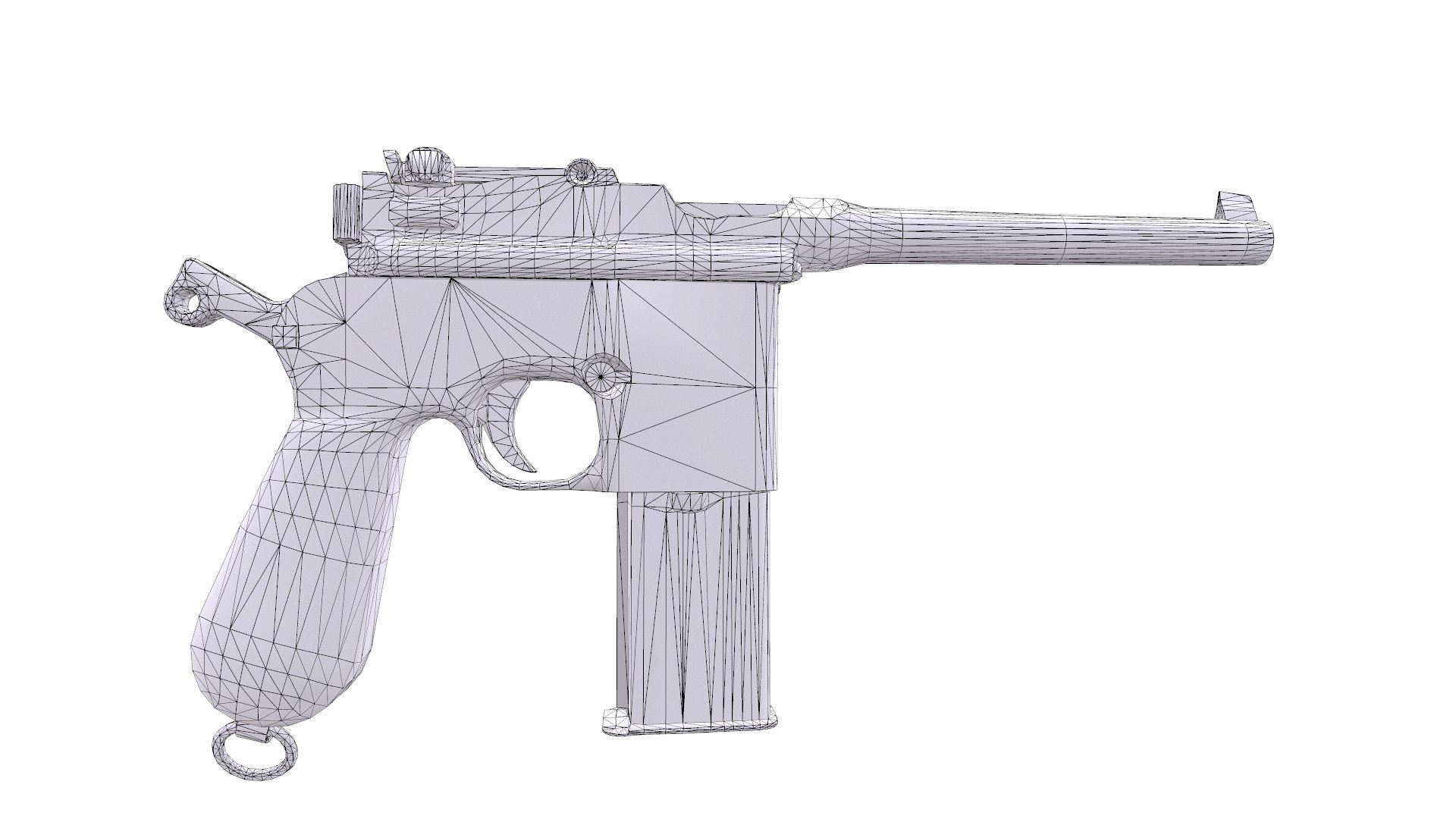 Free 3D Mauser C96 - TurboSquid 1921111