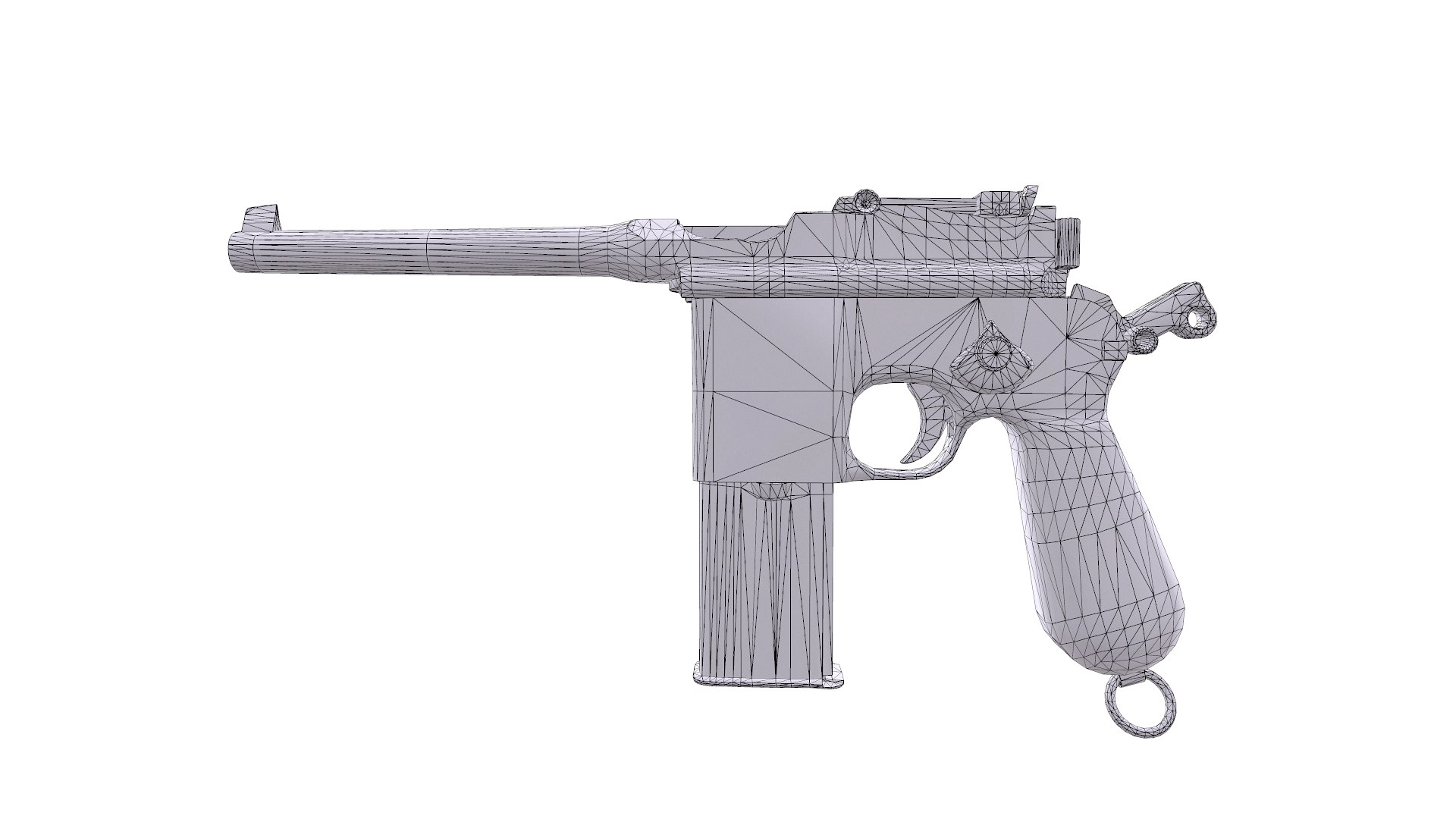 Free 3D Mauser C96 - TurboSquid 1921111