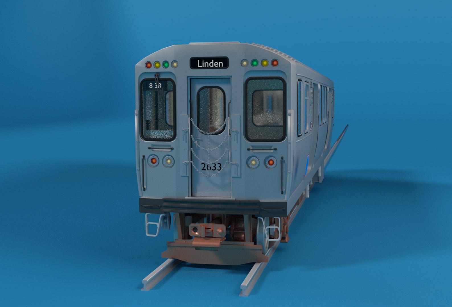3D Chicago L Train Series Interior - TurboSquid 1349814