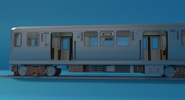 3D chicago l train series interior - TurboSquid 1349814