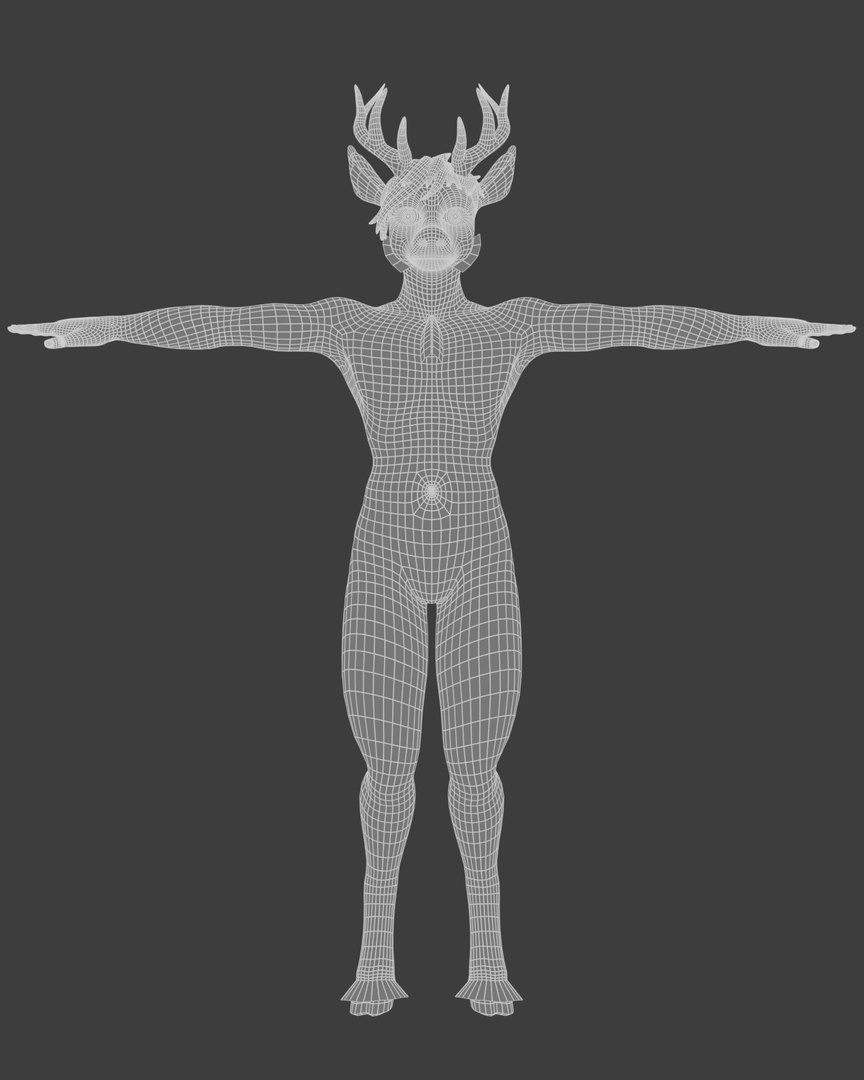 3D Blender Rig Unity Model - TurboSquid 1340218