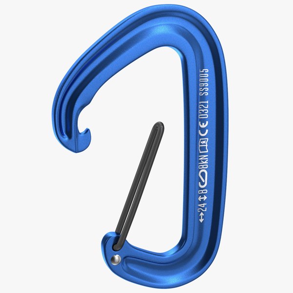3D Black Diamond MiniWire Carabiner Open Grey - TurboSquid 1836537