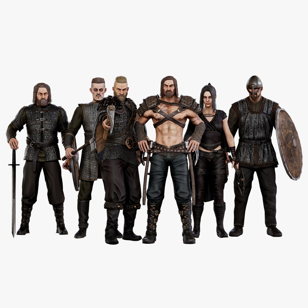 VIKING COLLECTION B 3D Model - TurboSquid 2219322