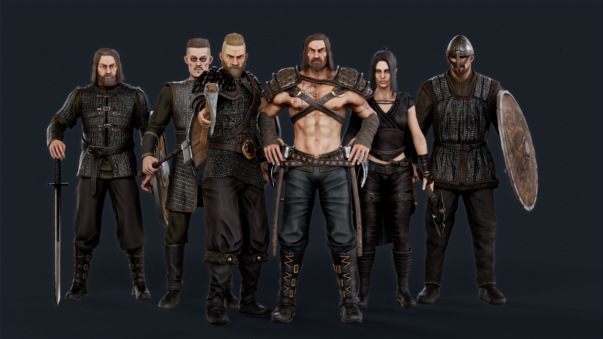 VIKING COLLECTION B 3D Model - TurboSquid 2219322