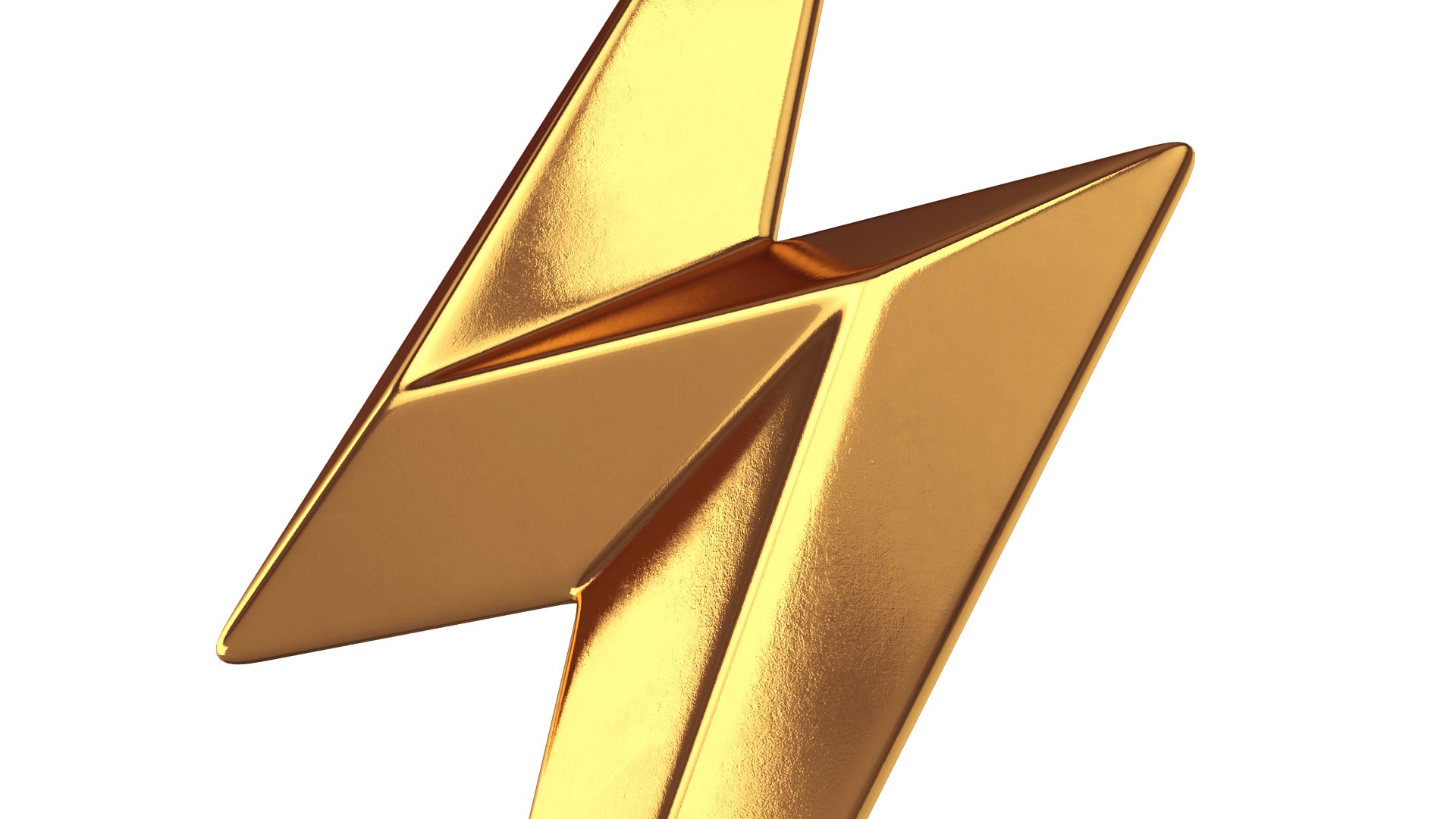 Lightning Symbol 3D Model - TurboSquid 1606233