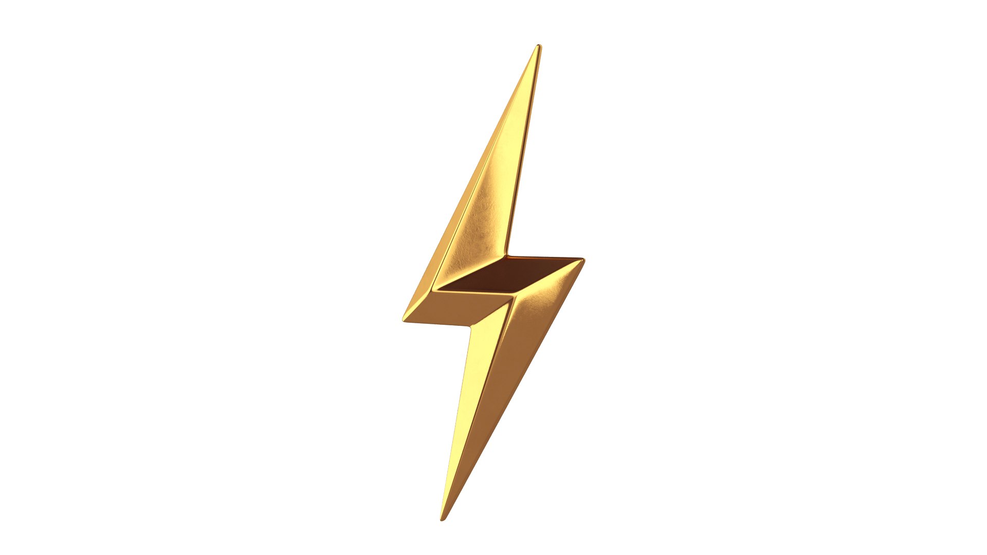 Lightning Symbol 3D Model - TurboSquid 1606233