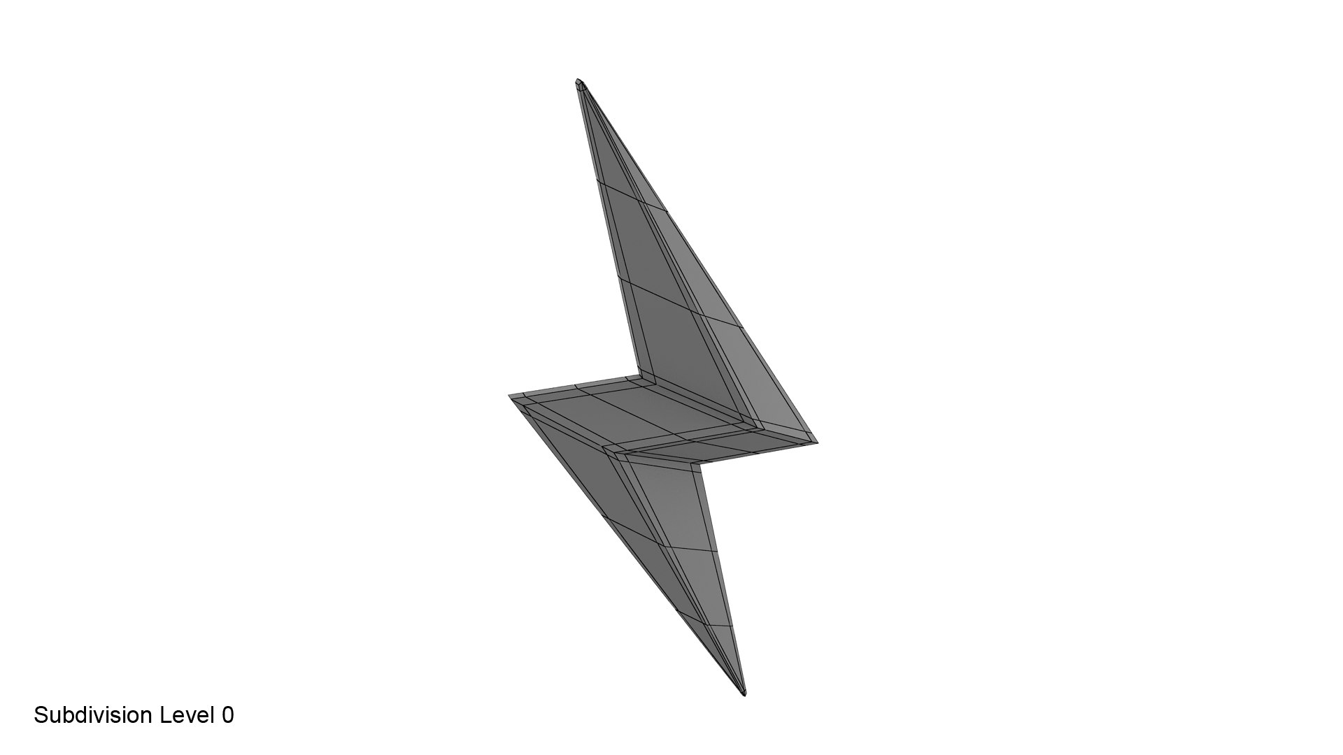 Lightning Symbol 3D Model - TurboSquid 1606233