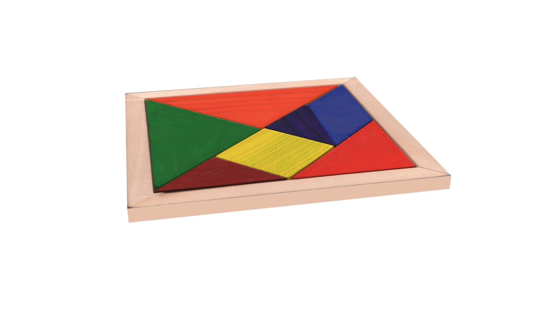 3D Model Tangram Puzzles - TurboSquid 1759879