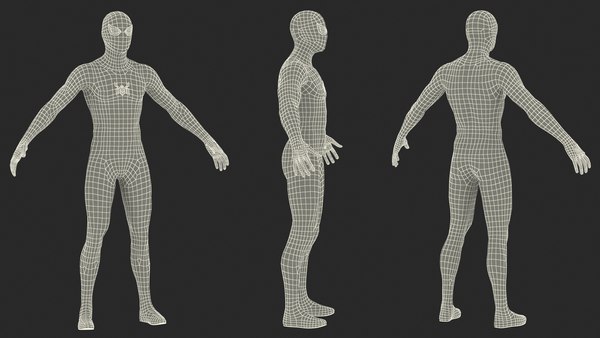Spider Man Rigged for Cinema 4D 3D - TurboSquid 1859860