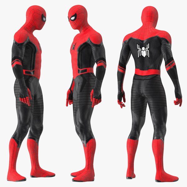 Spider Man Rigged for Cinema 4D 3D - TurboSquid 1859860