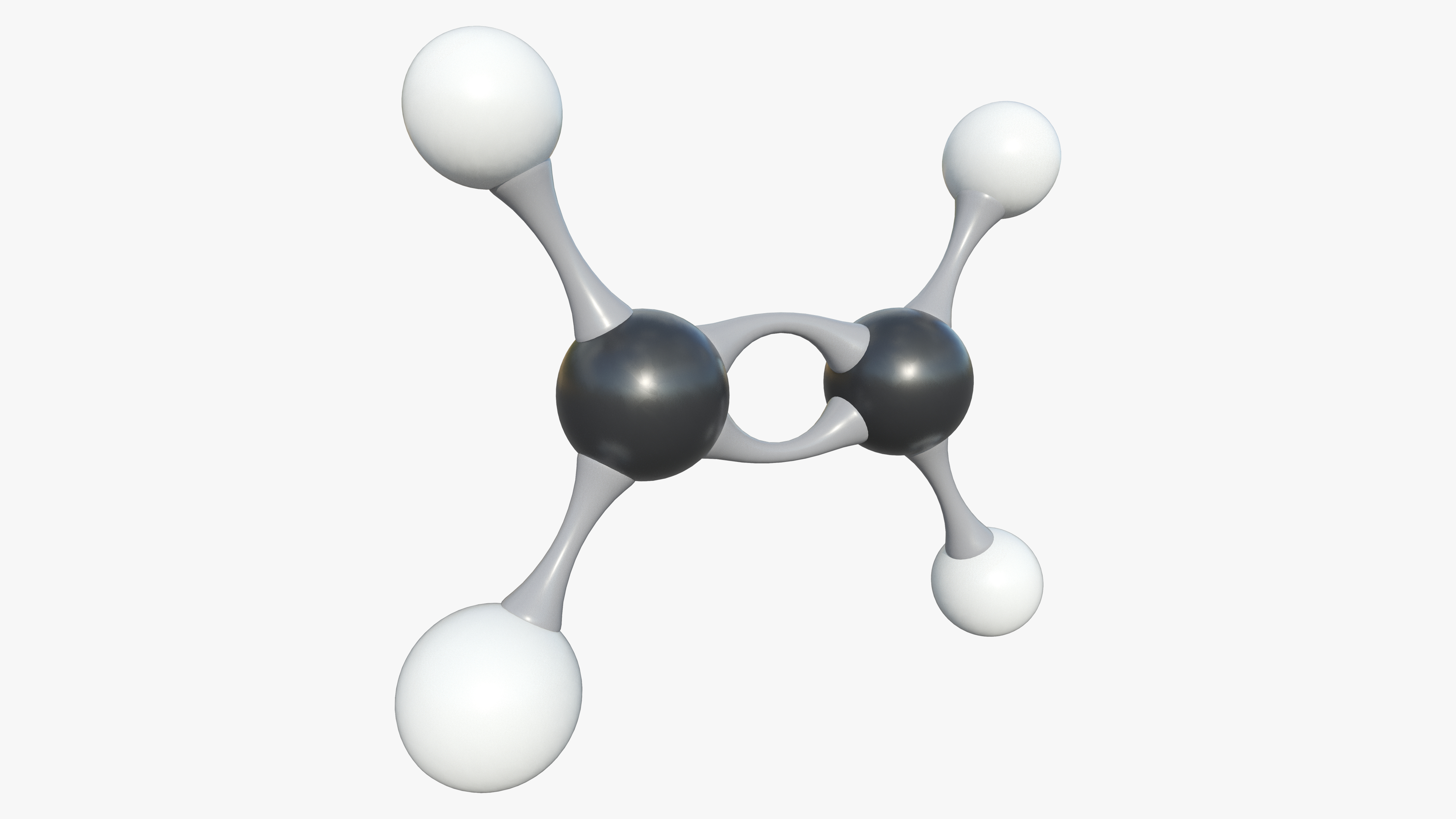 modelo 3d Molécula de etileno con PBR 4K 8K - TurboSquid 1943760