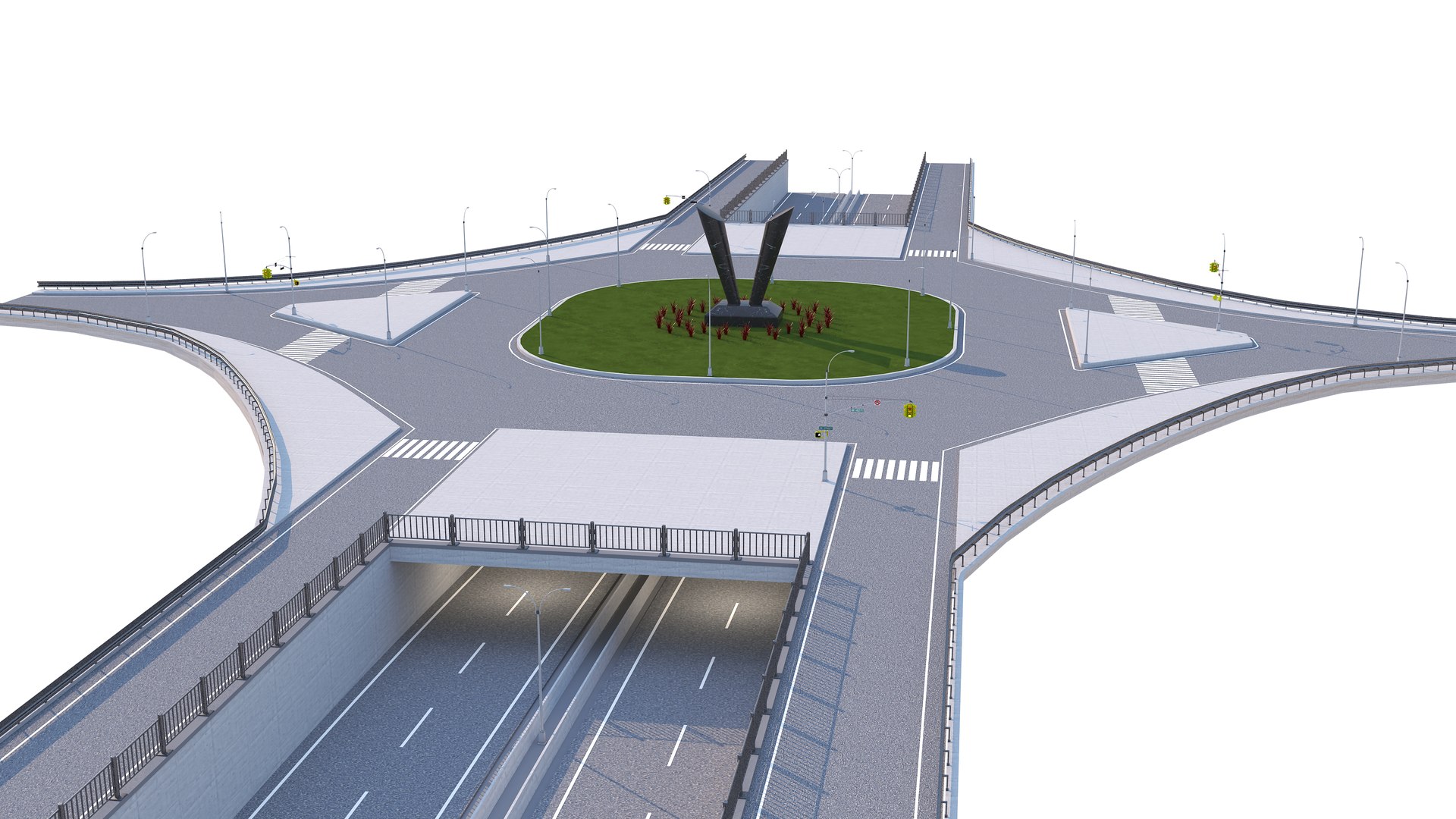 3D Highway Collections 2 - TurboSquid 2266344