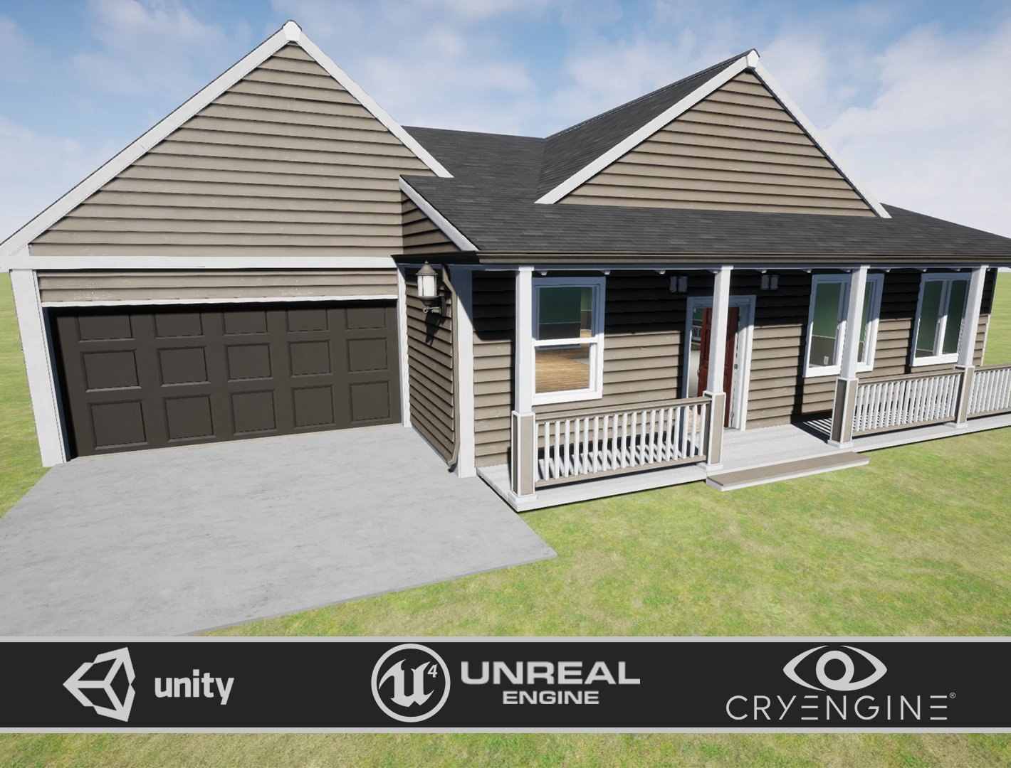 3D Modular Kit Homes - TurboSquid 1437717