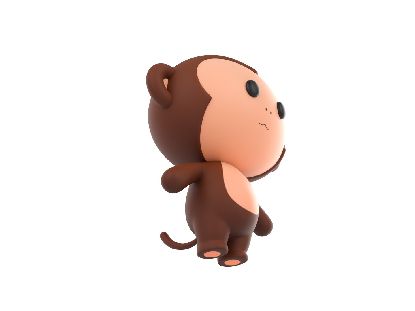 Monkey Character 3D - TurboSquid 1642165