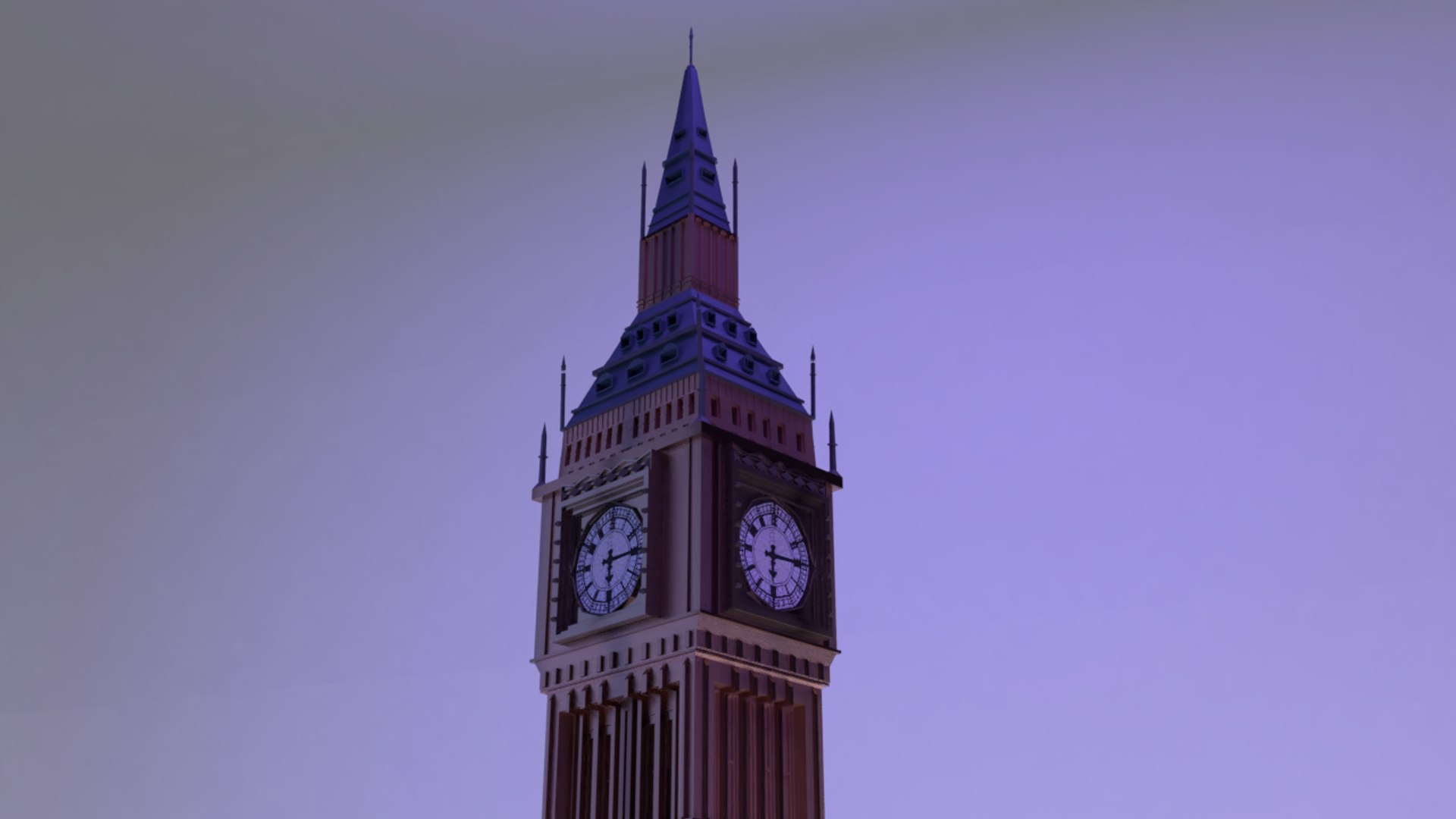 Big Ben En 3D Model - TurboSquid 1370473