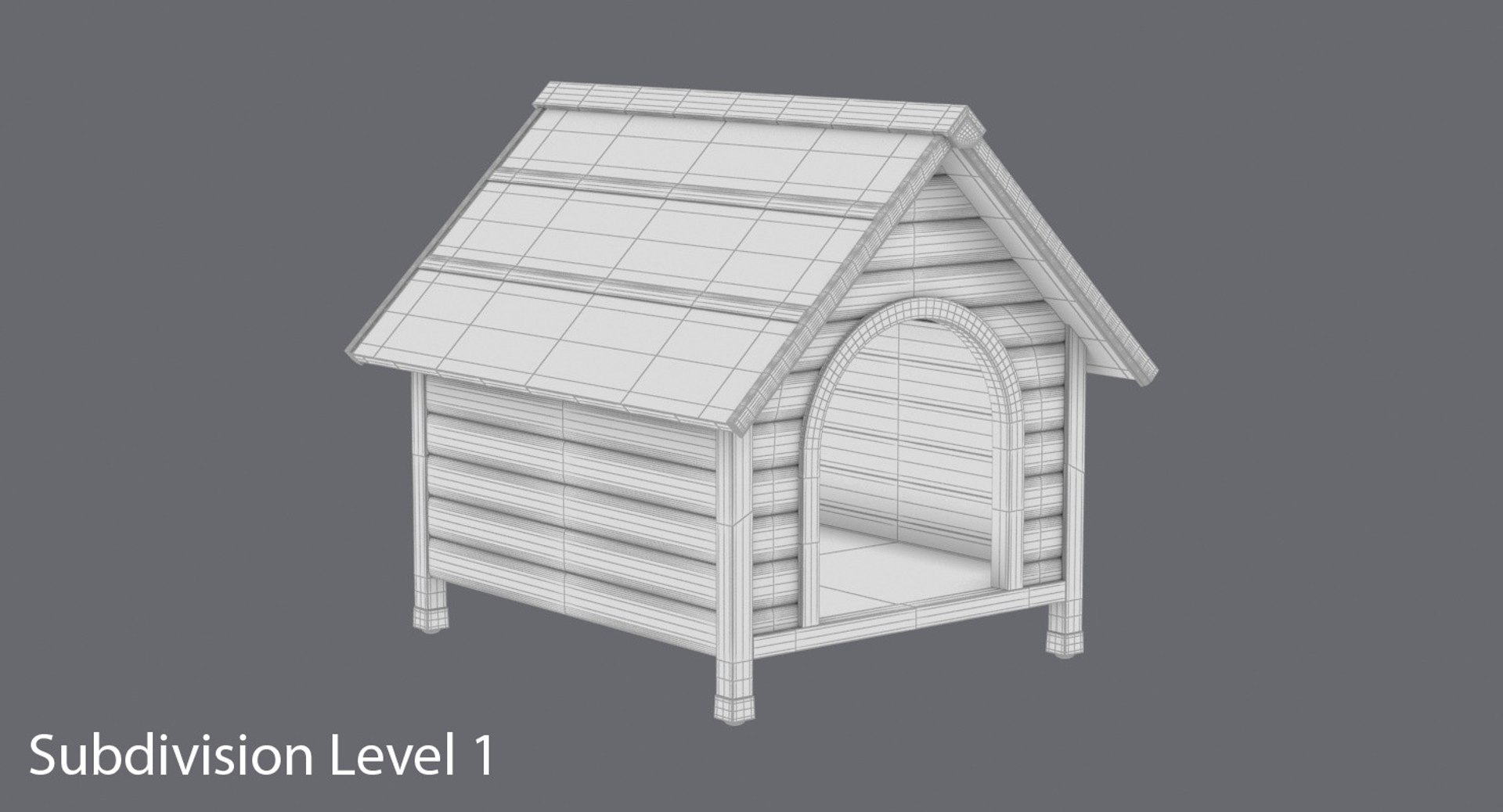 3D Dog-house-01 - TurboSquid 1169945
