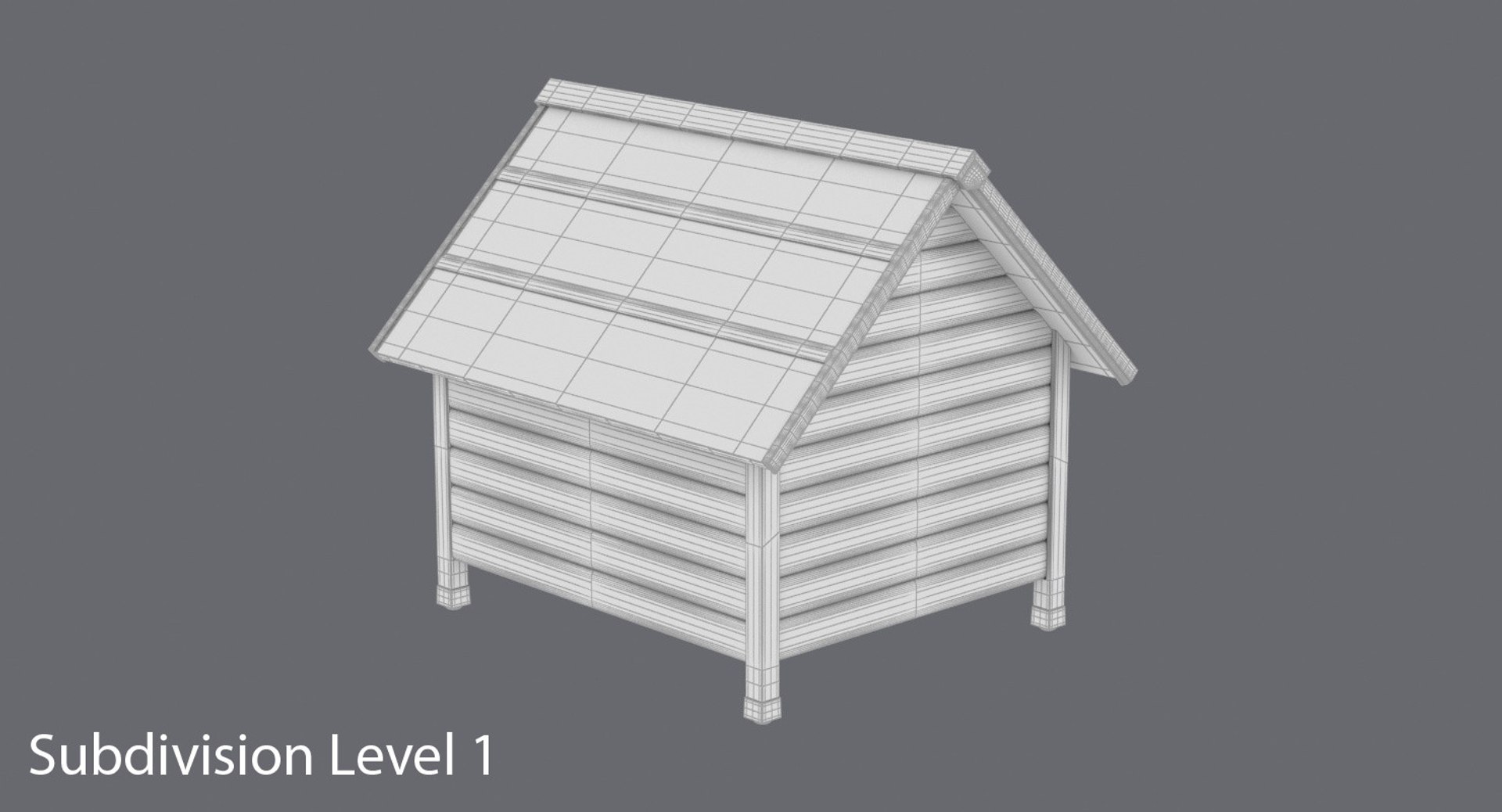 3D Dog-house-01 - TurboSquid 1169945