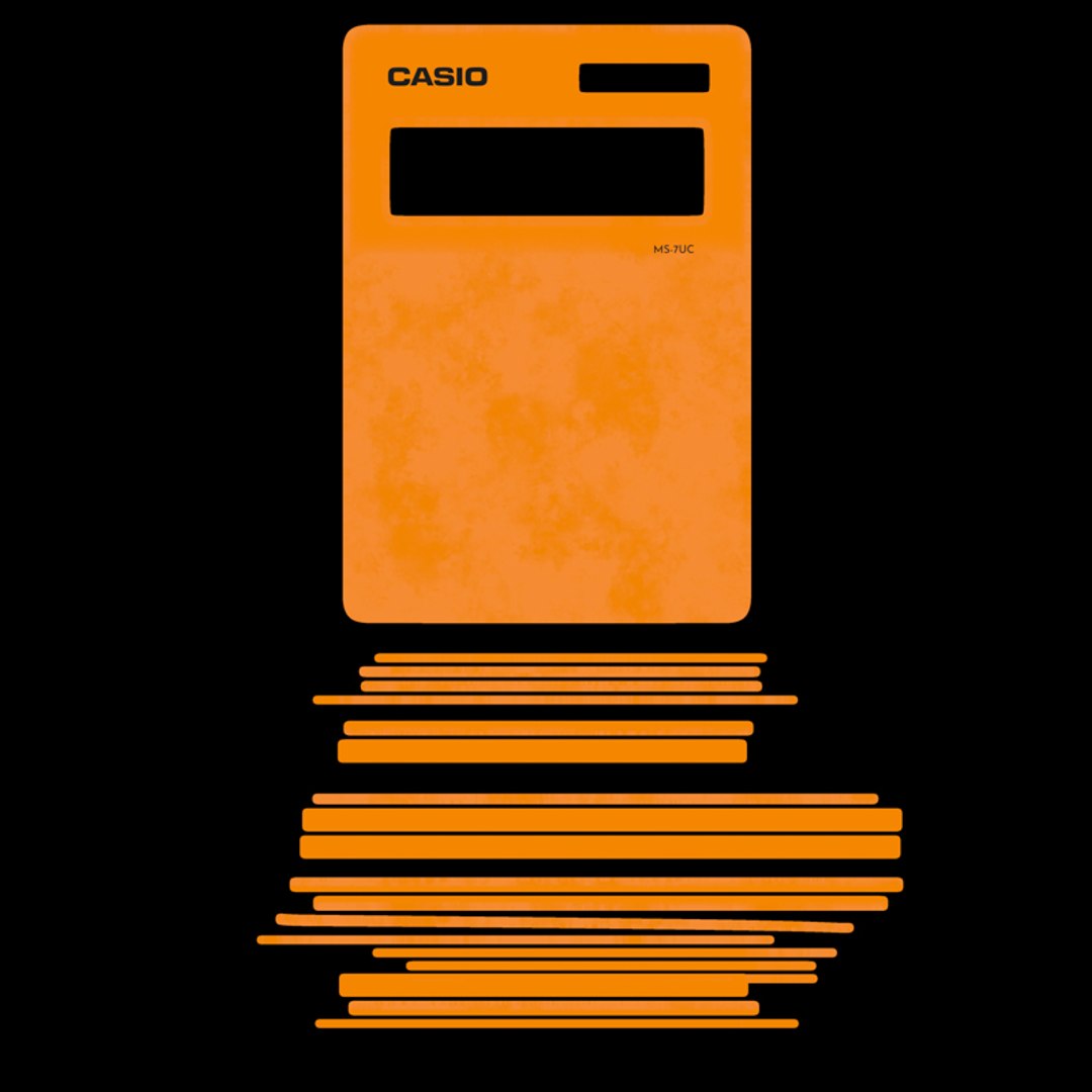 Calculator Casio MS-7UC-GN 3D Model - TurboSquid 2338118