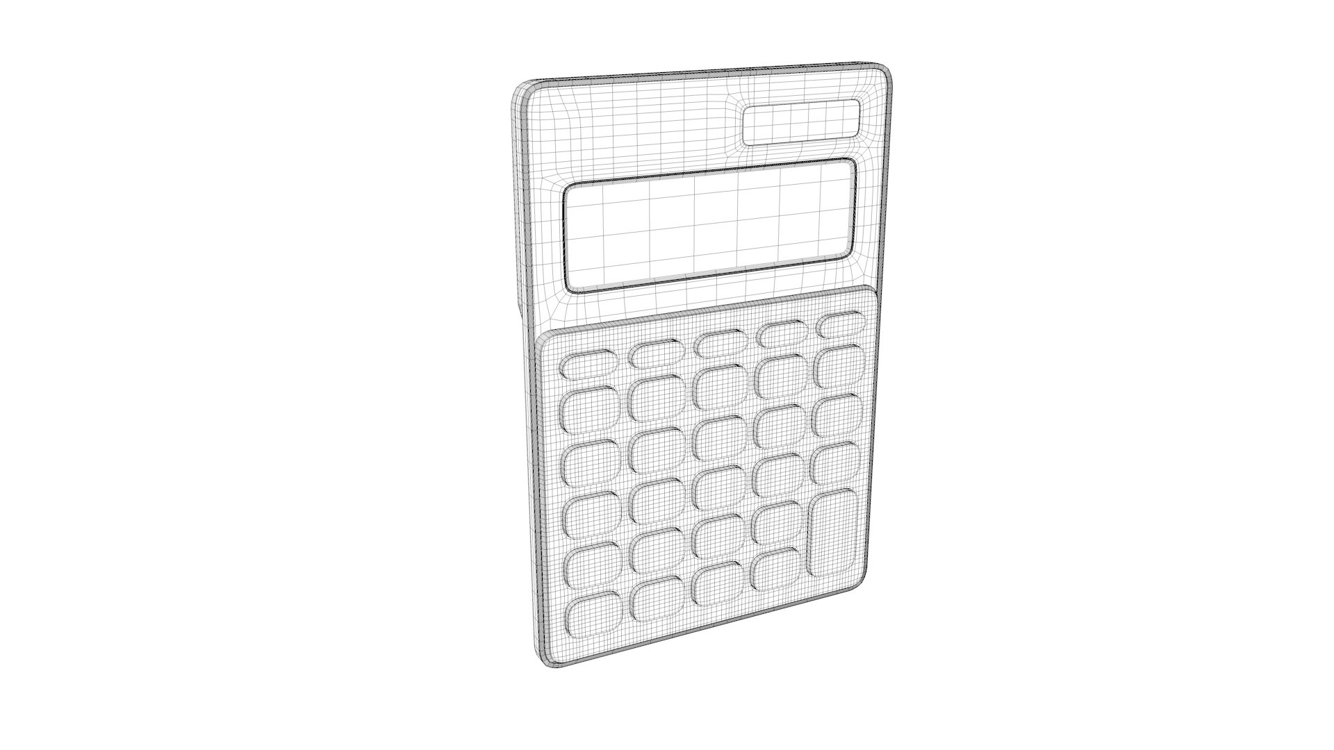 Calculator Casio MS-7UC-GN 3D Model - TurboSquid 2338118