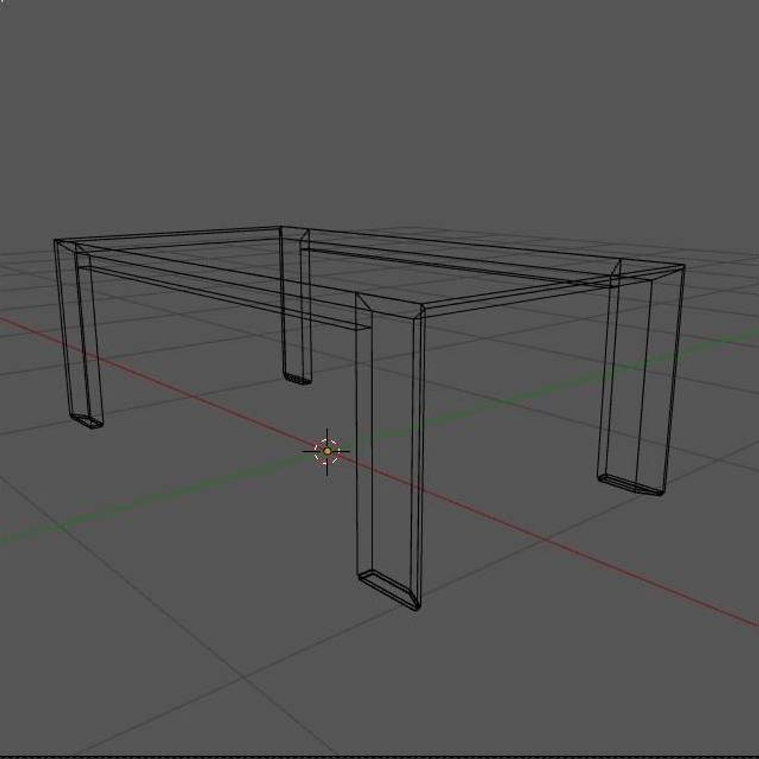 3d Interior Design Wooden Table