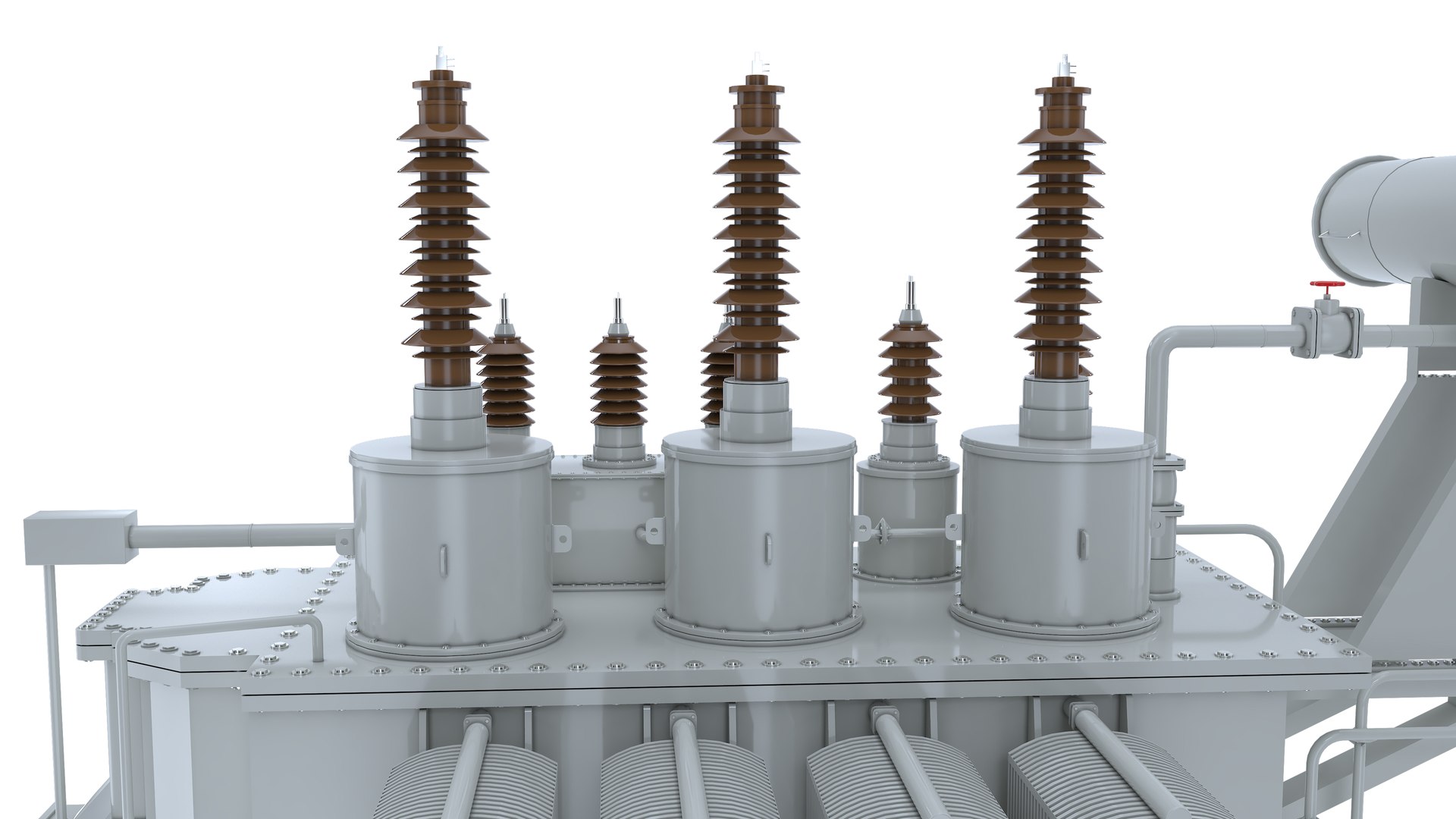 3D High Voltage Power Distribution Transformer - TurboSquid 2272805