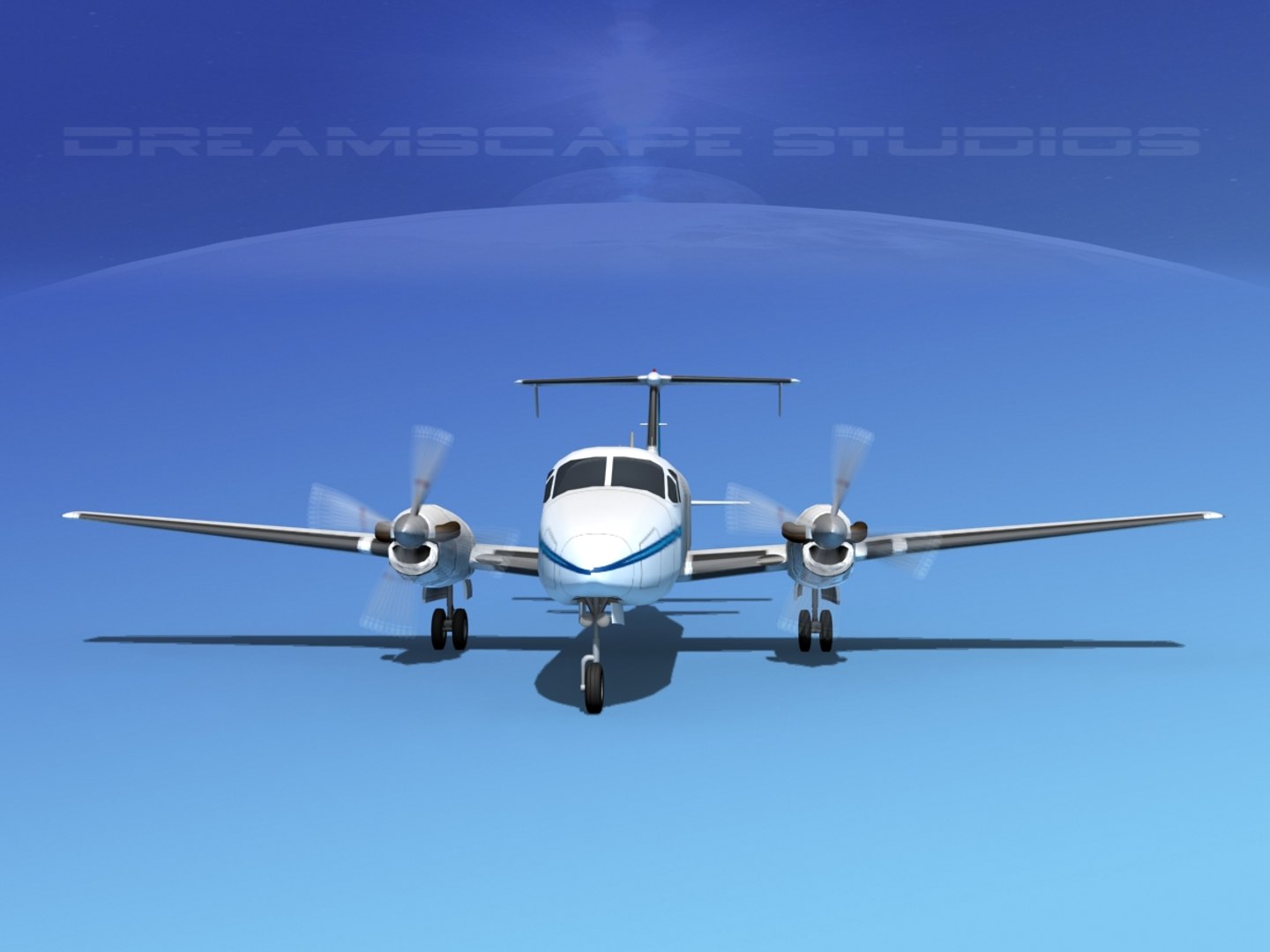 Beechcraft 1900c 3d Model