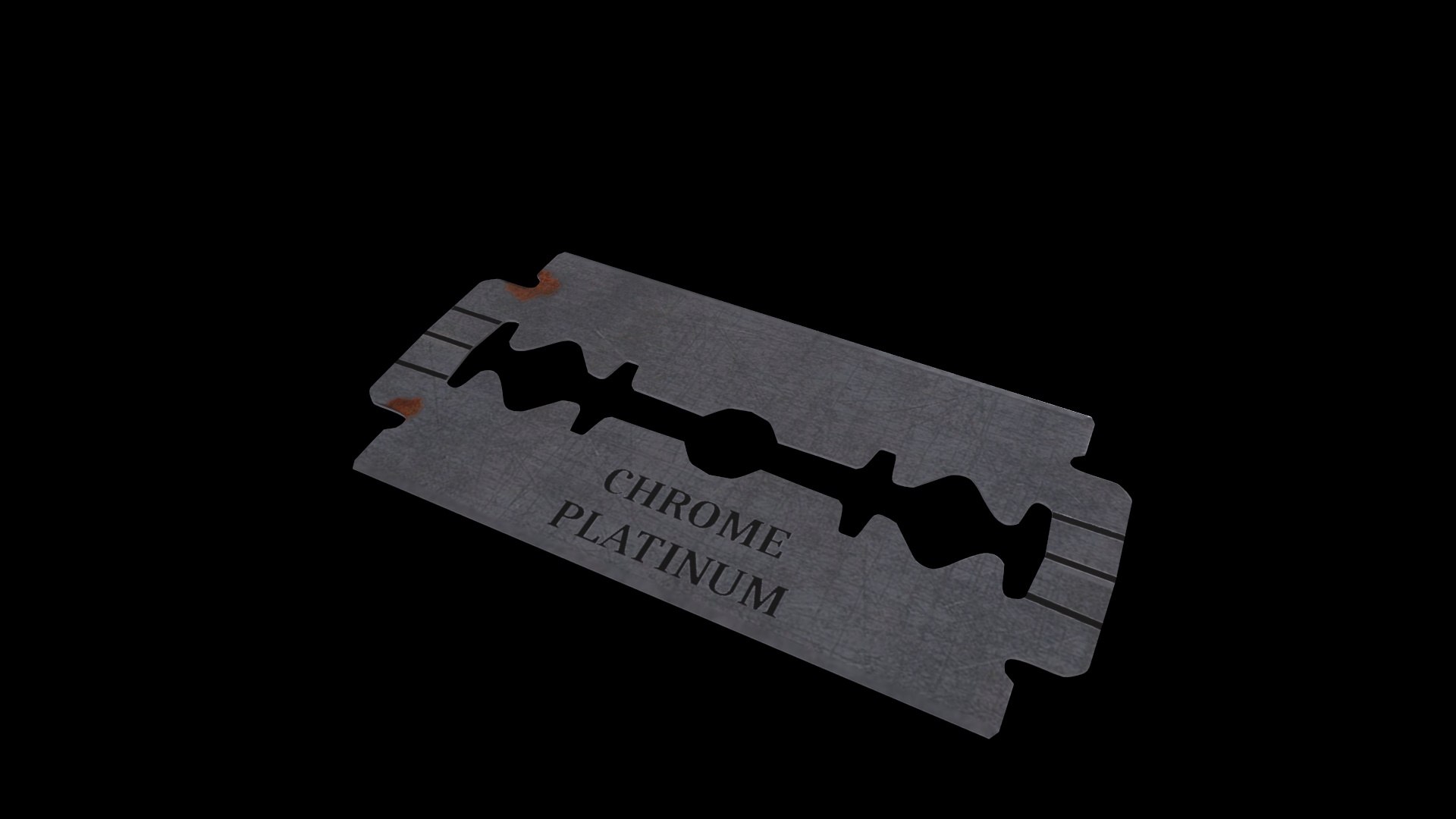 Old razor blade 3D model - TurboSquid 2154146