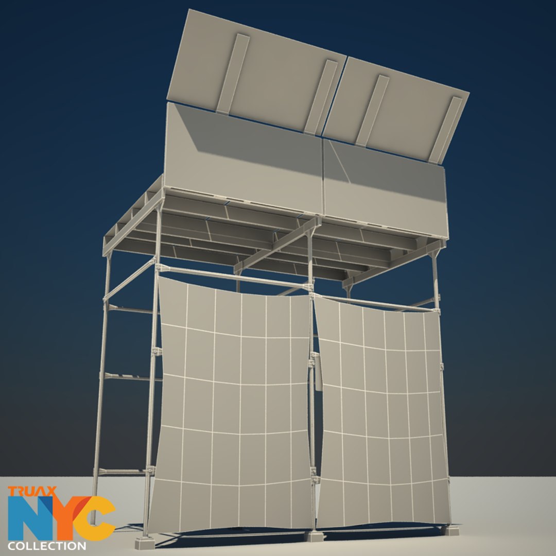 construction scaffolding studios max