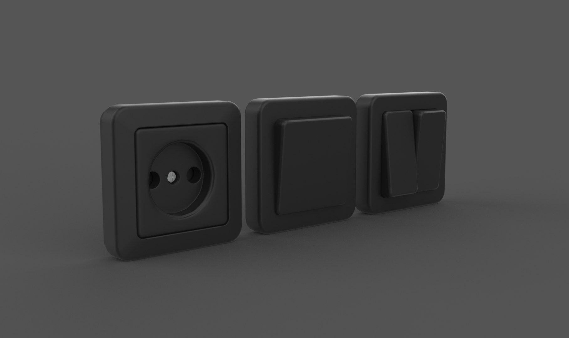 Realistic Light Switch 3D Model 3D Model - TurboSquid 2332401