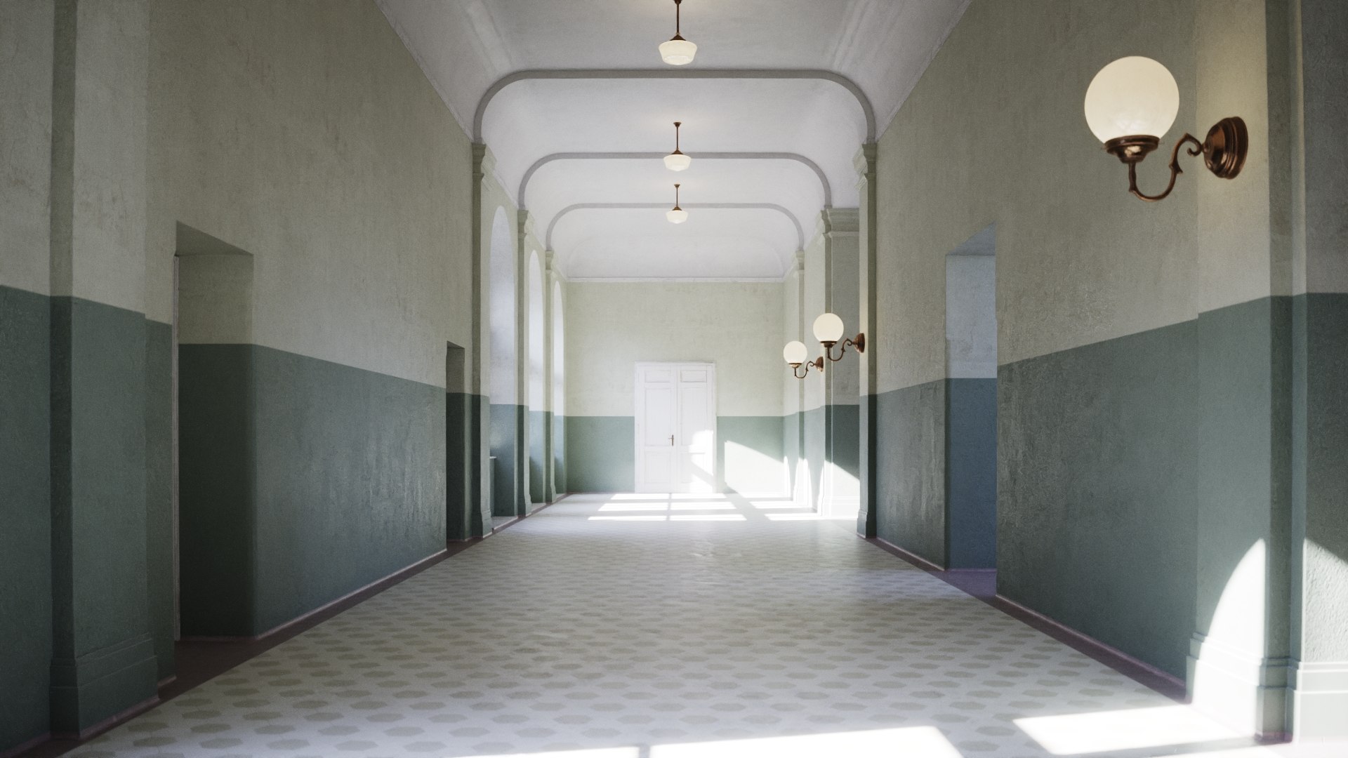 Full Victorian Hospital Interior Model - TurboSquid 1951772