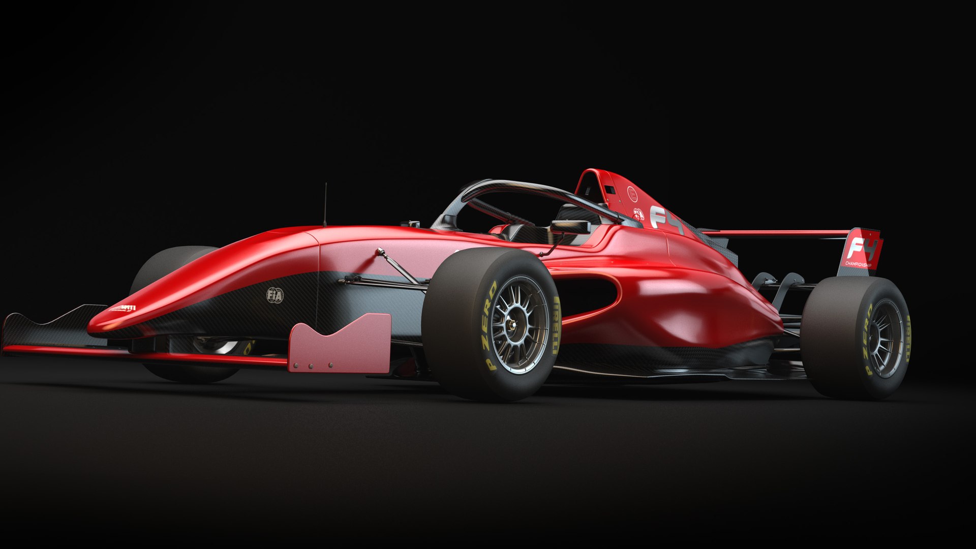 3D F4 Mygale 2024 Template - TurboSquid 2283881