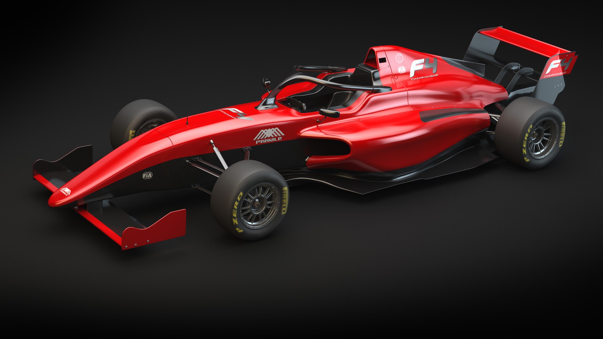 3D F4 Mygale 2024 Template - TurboSquid 2283881