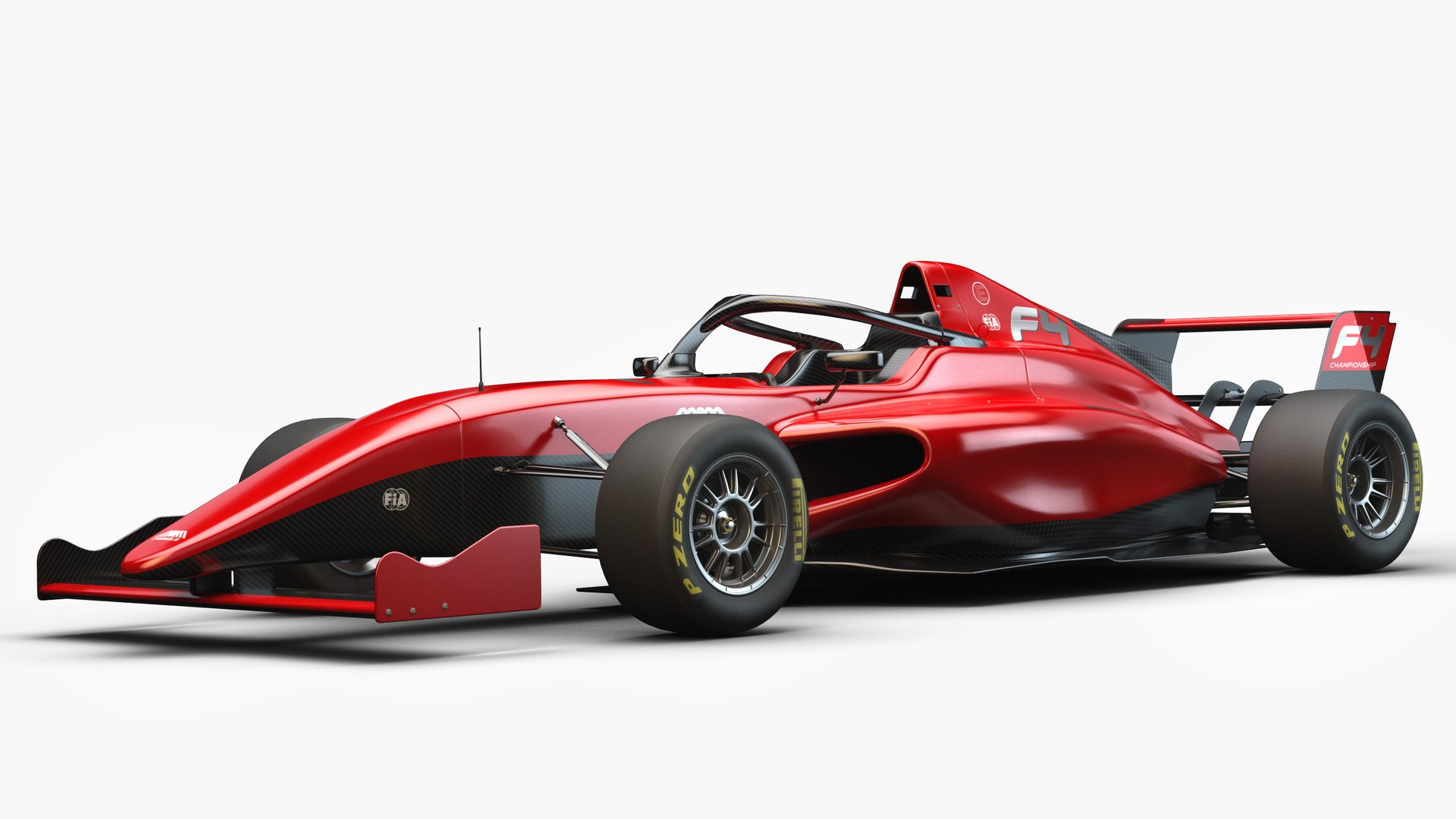 3D F4 Mygale 2024 Template - TurboSquid 2283881