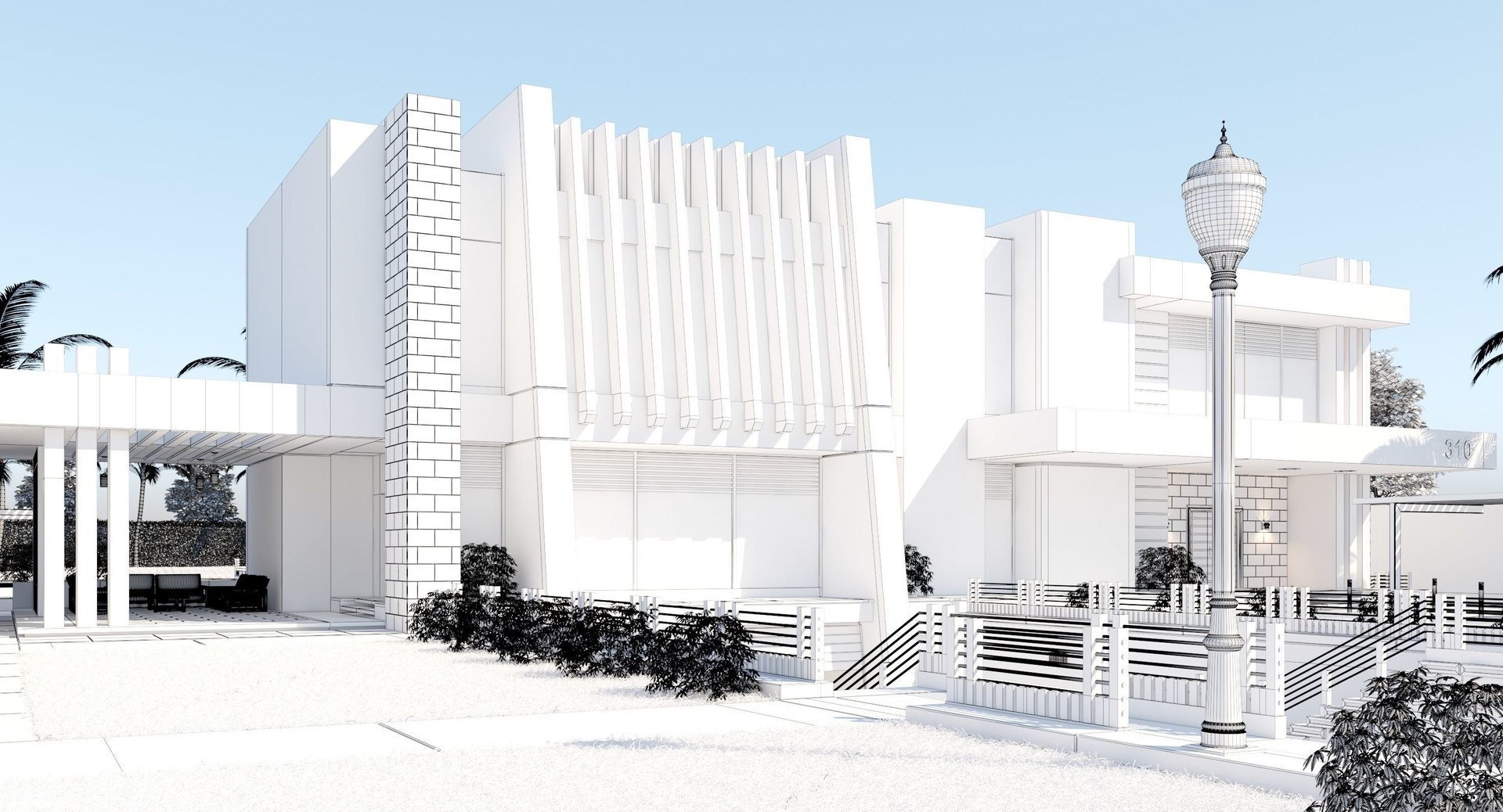 Free Denis Elka46464646gmail Modern House 01 - Villa 3D Model 3D Model ...