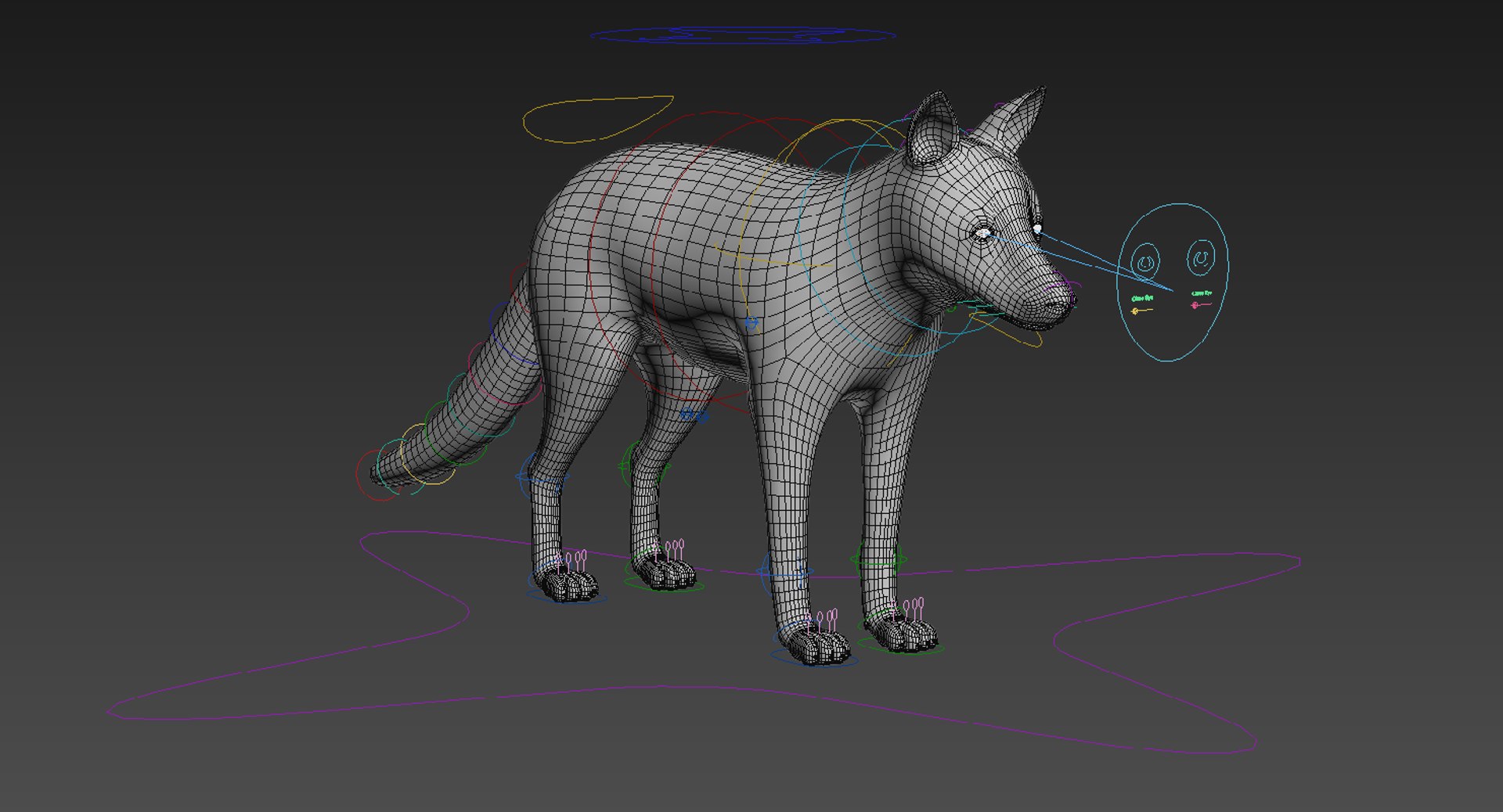 Fox Fur Rigged 3D Model - TurboSquid 1177648