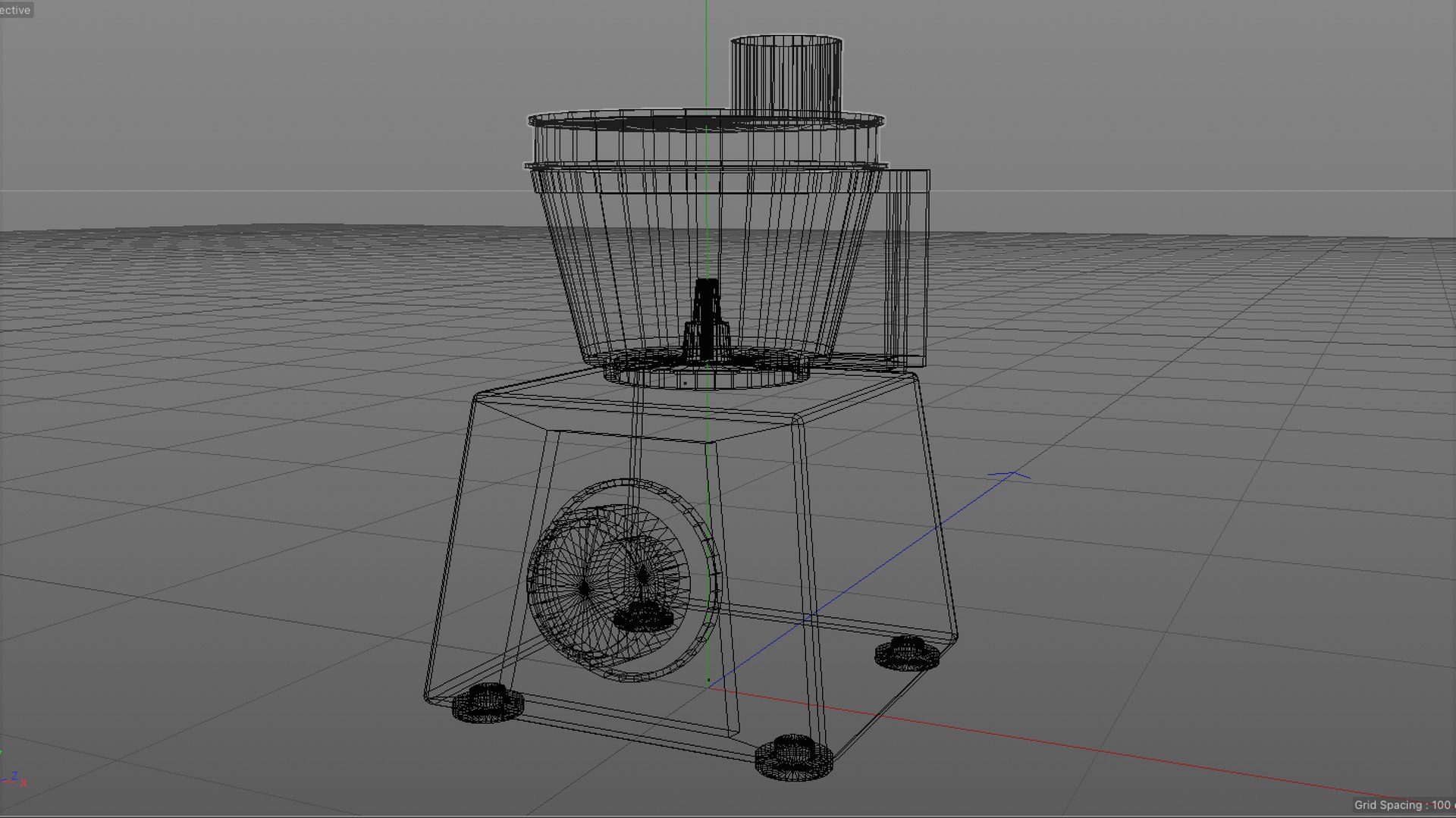 Food Processor 3D Model - TurboSquid 1740613