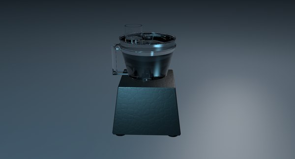 Food processor 3D model - TurboSquid 1740613