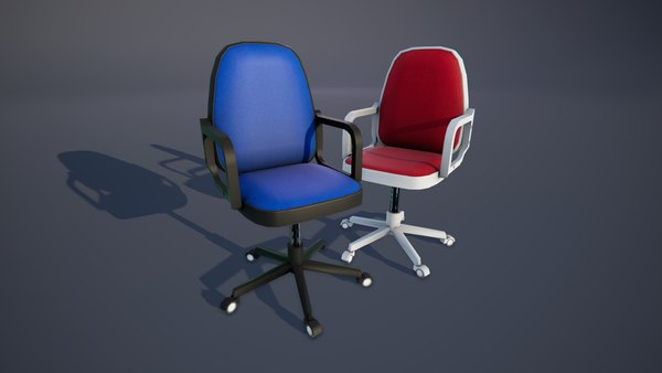Desk chair 3D model - TurboSquid 1194119