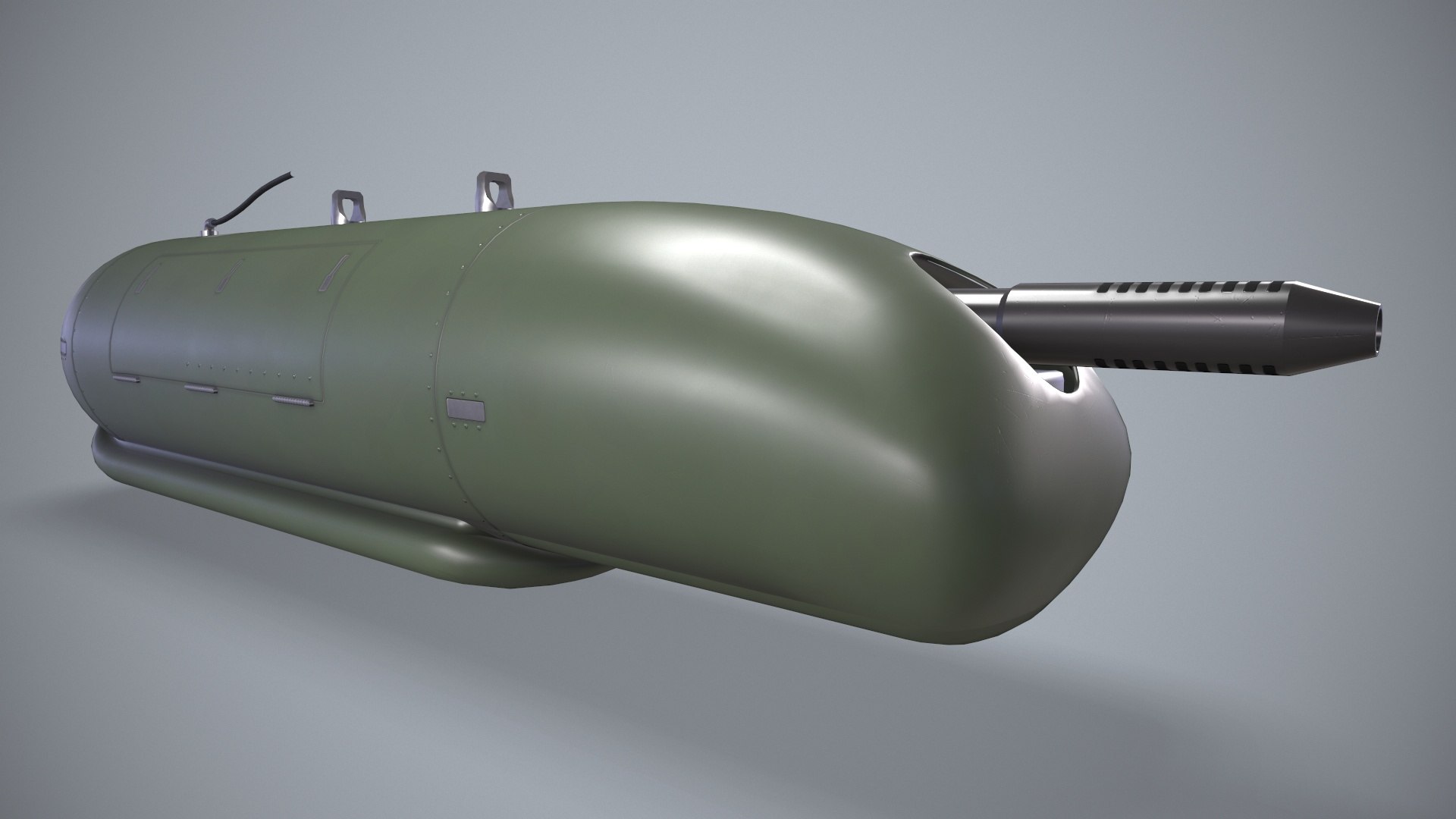 FN Herstal HMP400LC Machine Gun Pod 3D Model - TurboSquid 2210833