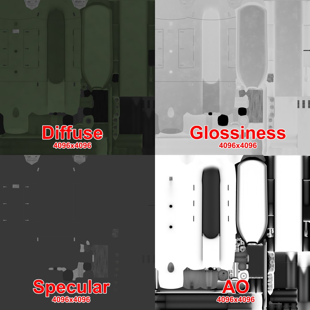 FN Herstal HMP400LC Machine Gun Pod 3D Model - TurboSquid 2210833