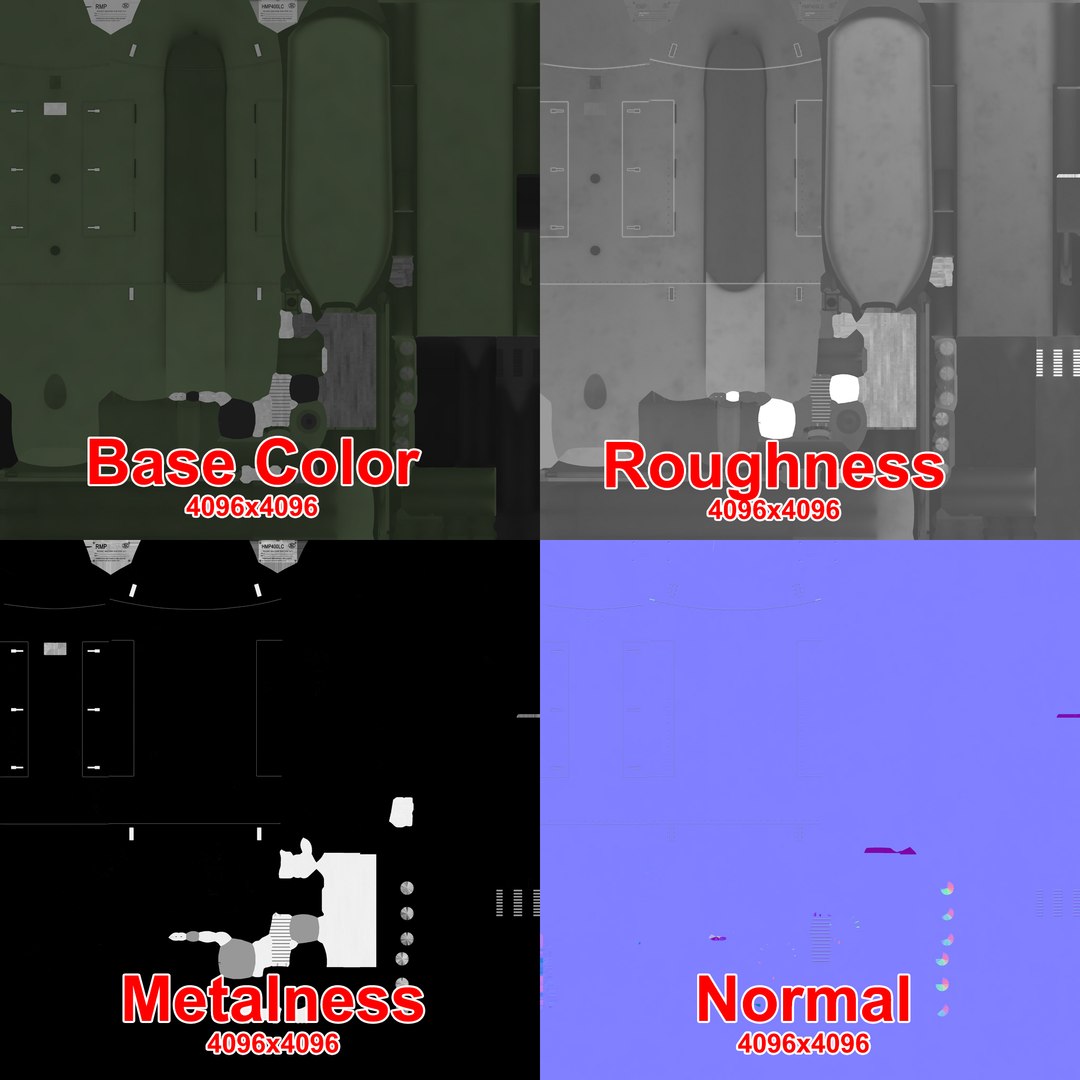 FN Herstal HMP400LC Machine Gun Pod 3D Model - TurboSquid 2210833