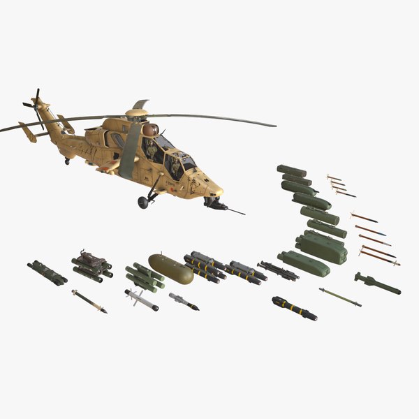Eurocopter Ec665 Tiger 3D Models for Download | TurboSquid
