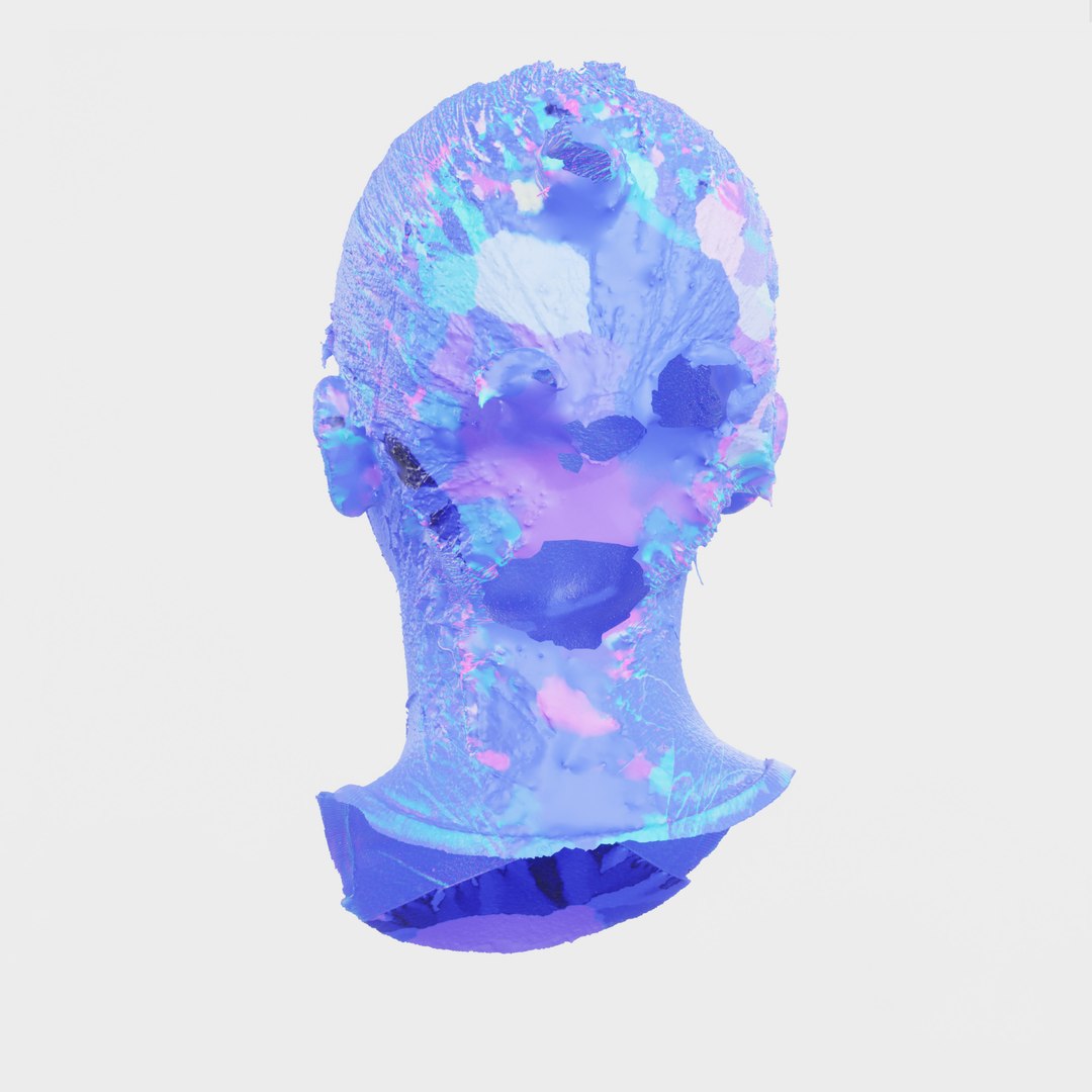 Female Face Scan 3D - TurboSquid 2104675