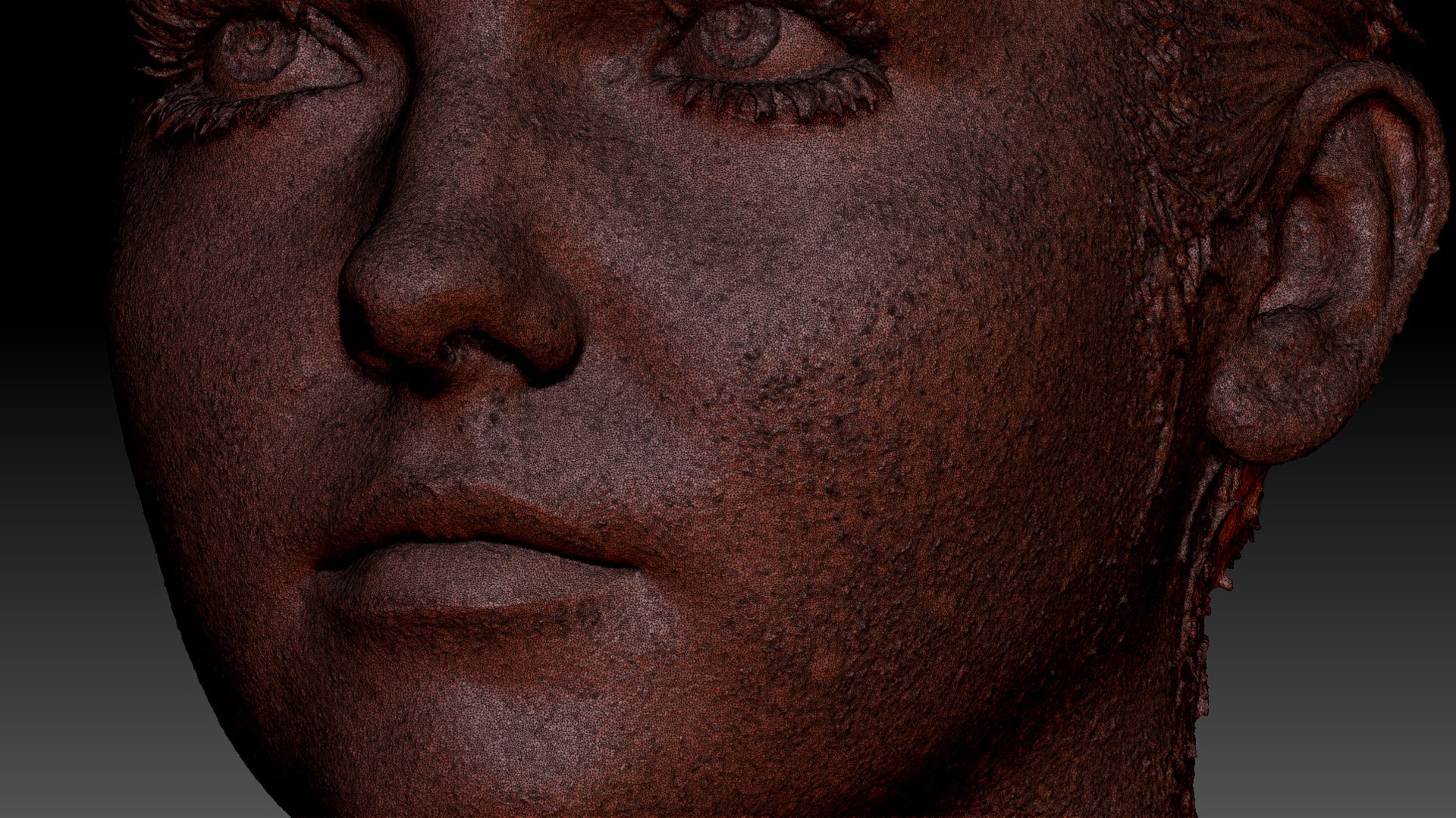 Female Face Scan 3D - TurboSquid 2104675