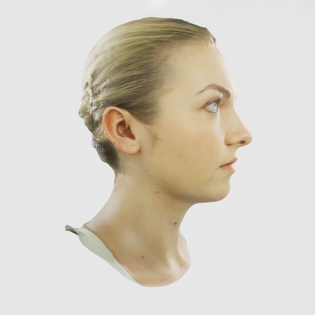 Female Face Scan 3D - TurboSquid 2104675