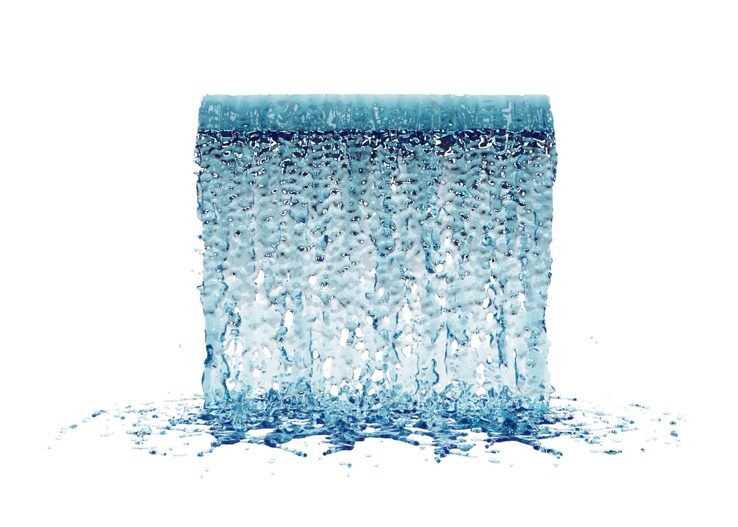 Fall Water Waterfall 3D - TurboSquid 1310702