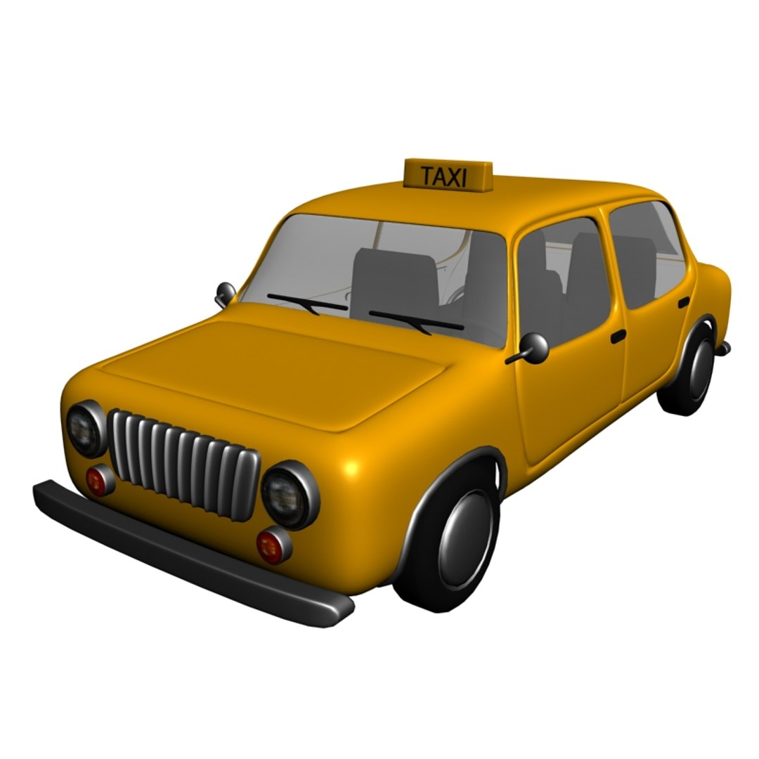 cartoon taxi ma
