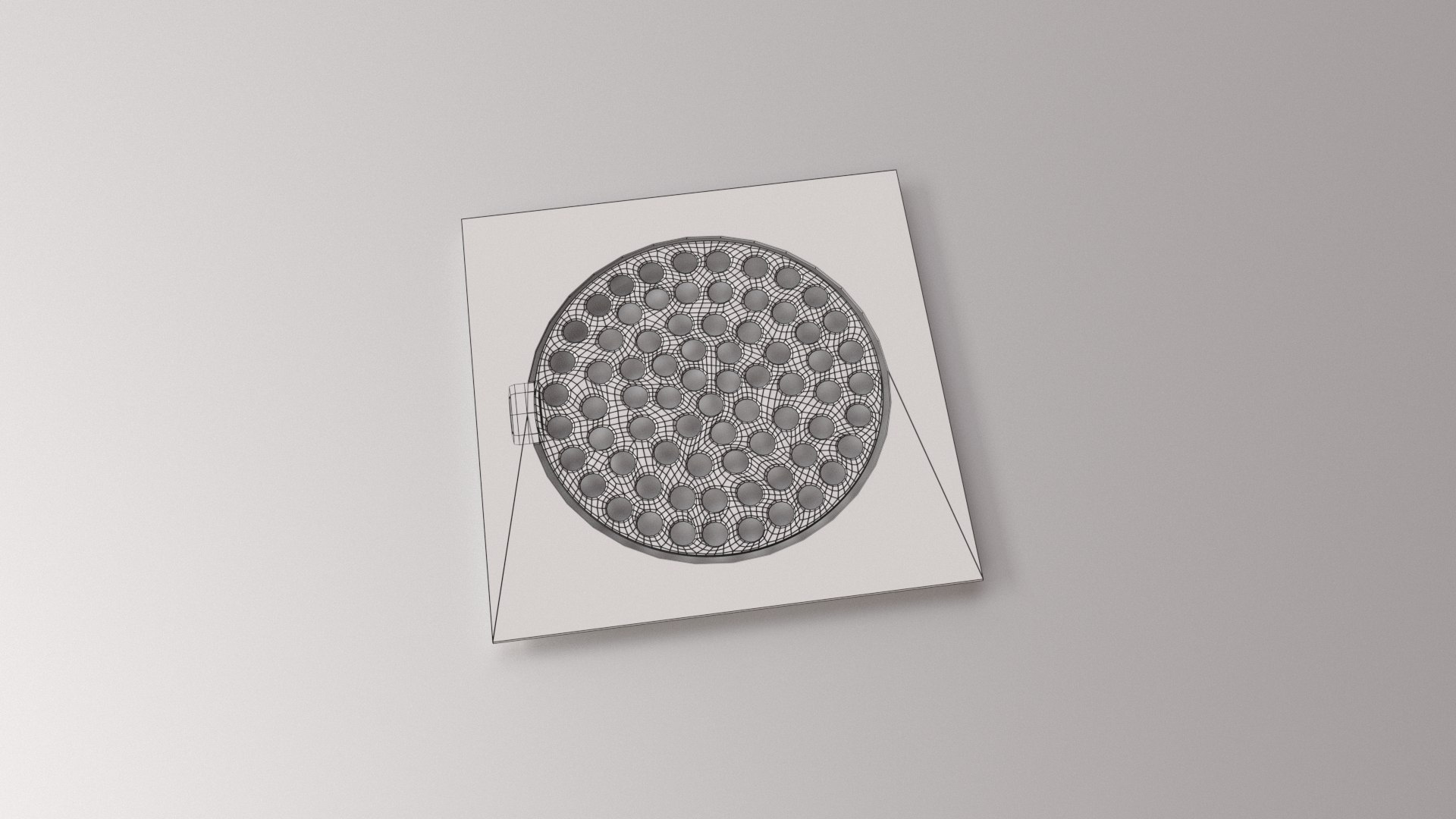 Bathroom Drain Cover 3D Model - TurboSquid 1671713