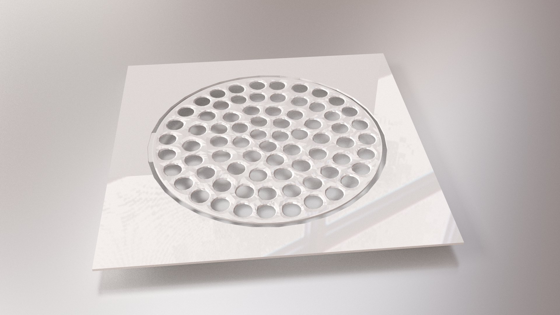 Bathroom Drain Cover 3D Model - TurboSquid 1671713